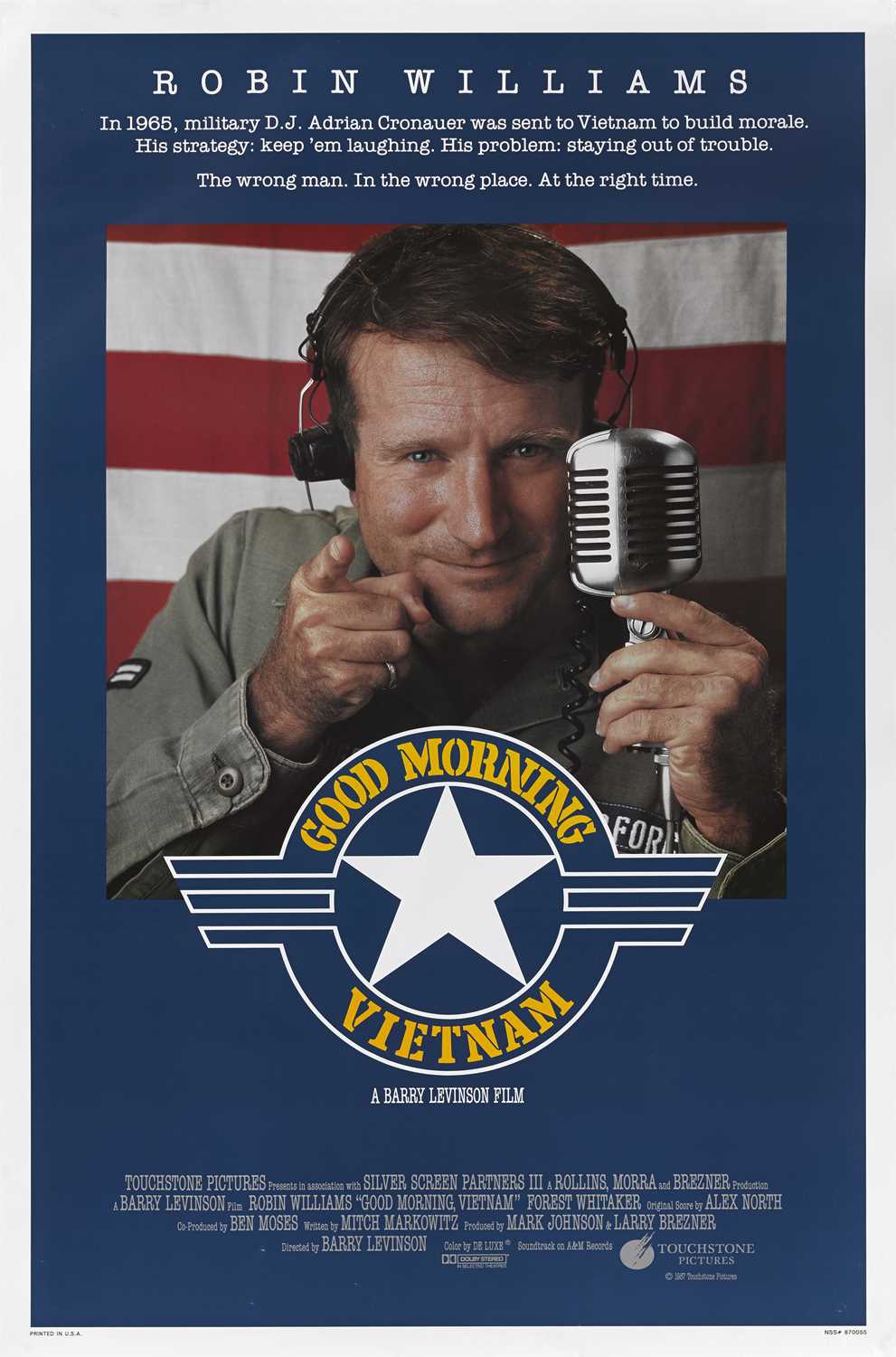 Lot 2 - TWO ROBIN WILLIAMS POSTERS