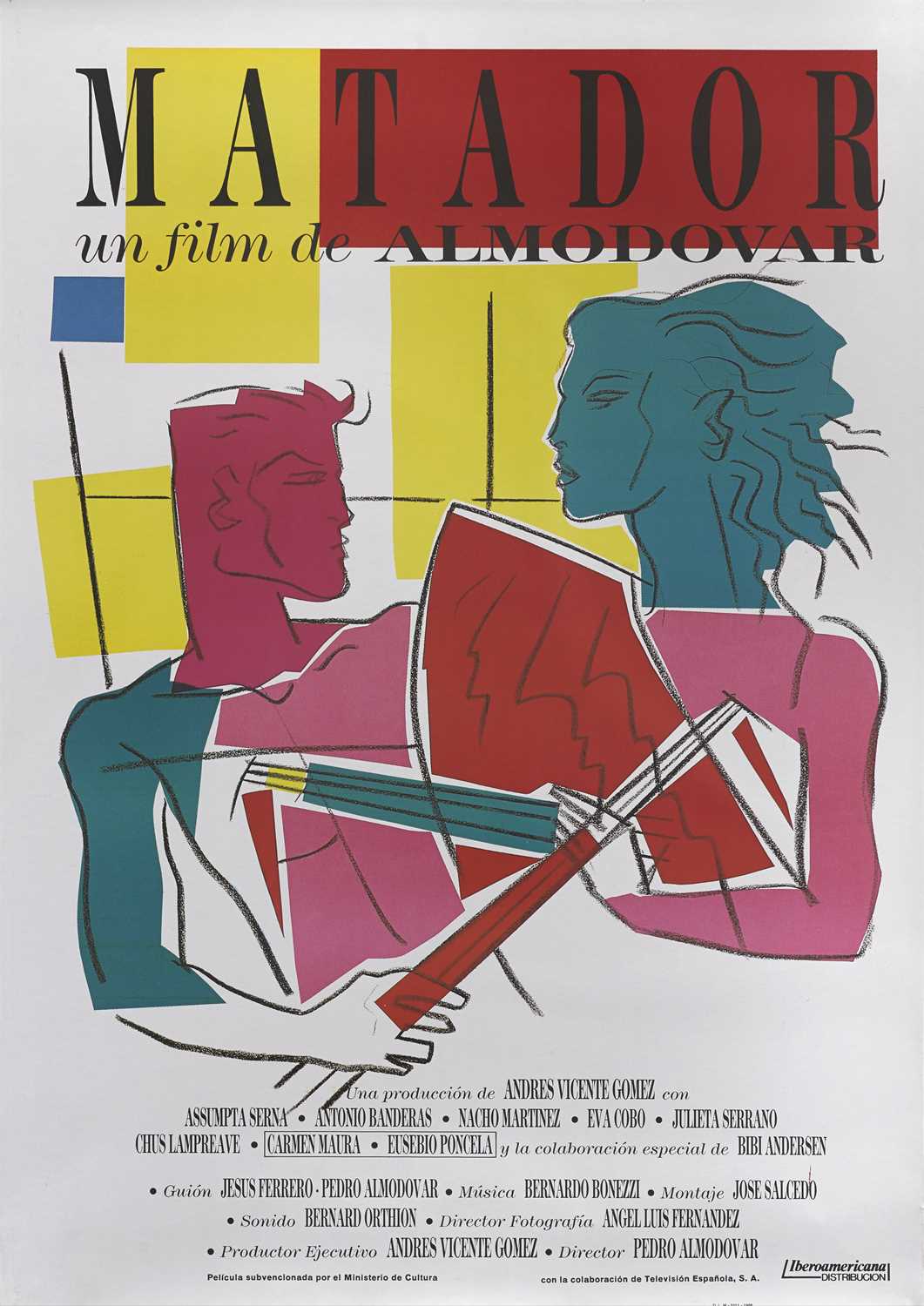 Lot 121 - FIVE PEDRO ALMODÃ“VAR POSTERS