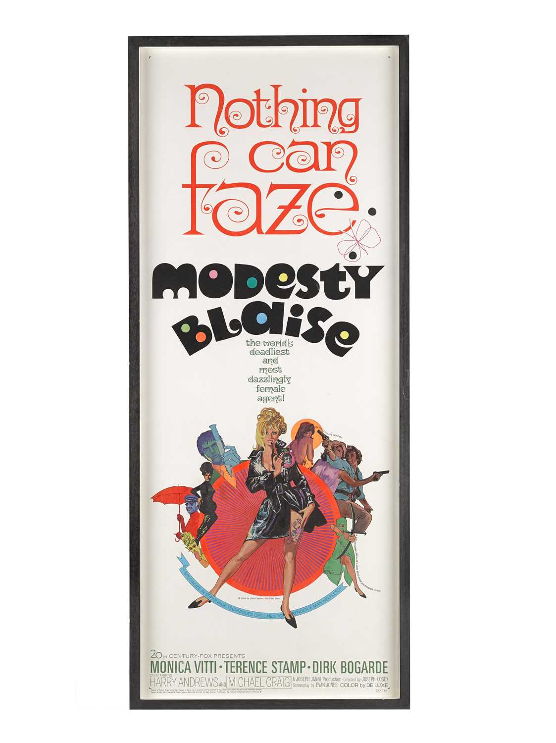 Lot 176 - TWO MODESTY BLAISE POSTERS