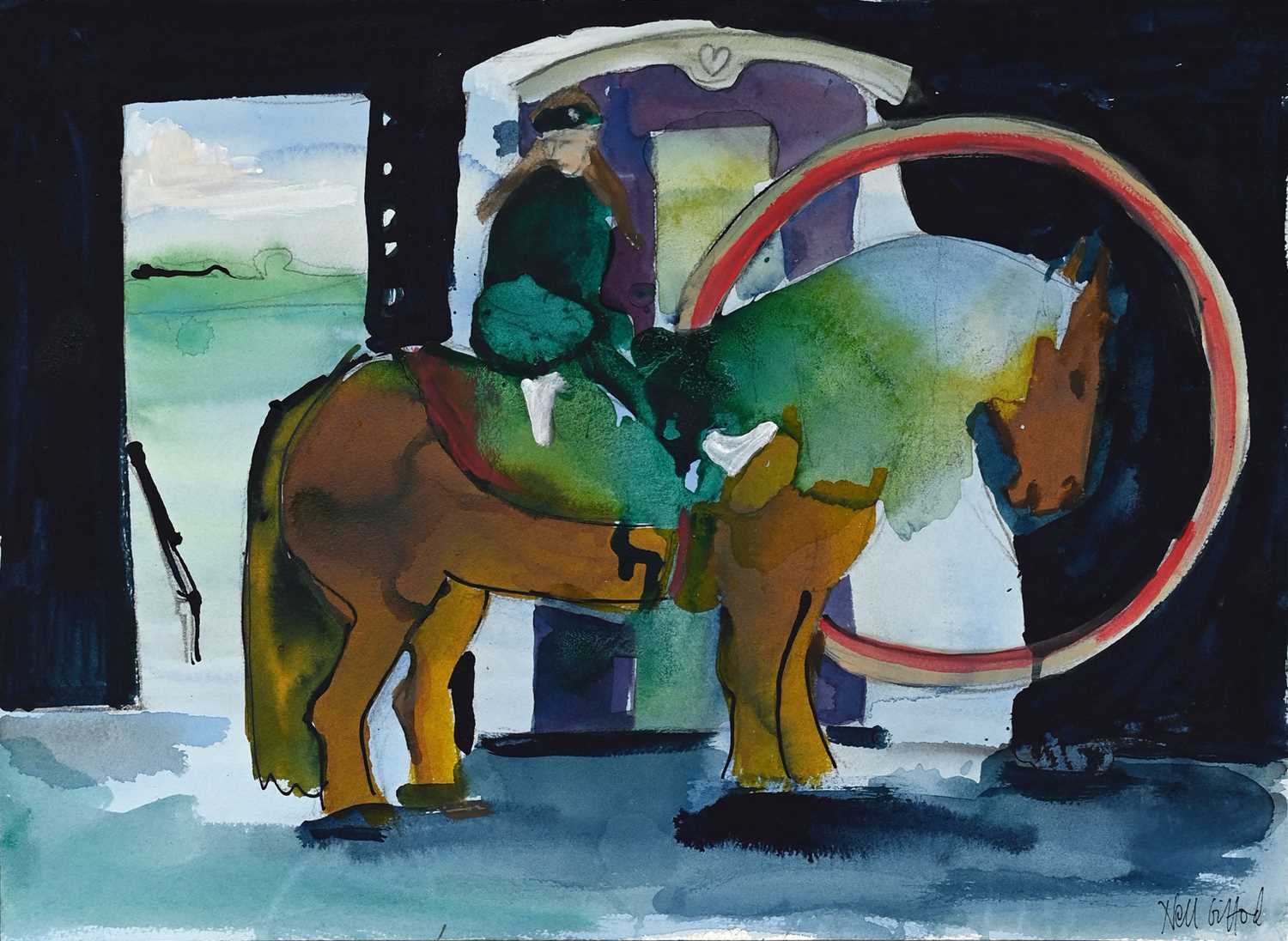 Lot 40 - CIRCUS RIDER