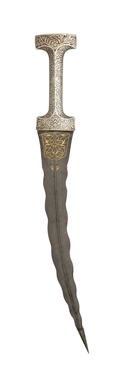 Lot 70 - A BALKAN DAGGER (KHANJAR)