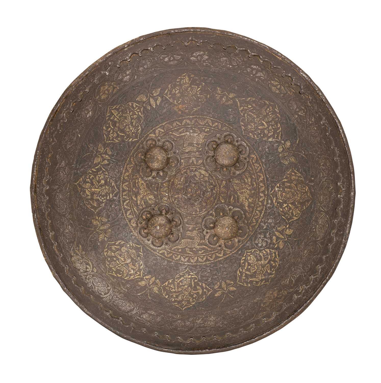 Lot 82 - â€¡A PERSIAN SHIELD (DHAL)