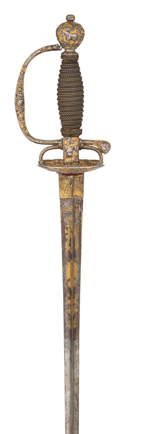 Lot 124 - A FRENCH SMALL-SWORD, CIRCA 1760