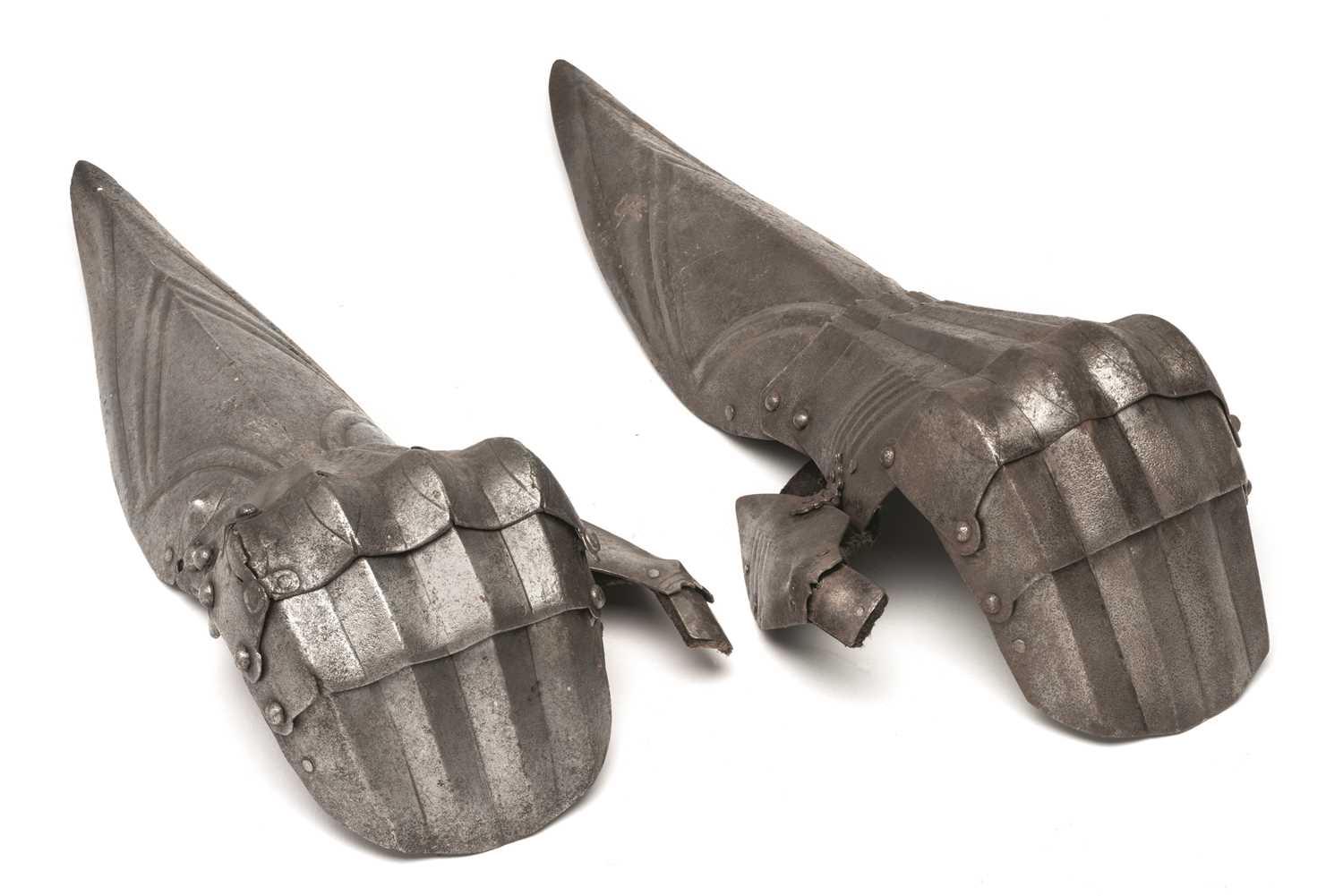 Lot 192 - TWO GAUNTLETS IN THE LATE 15TH CENTURY