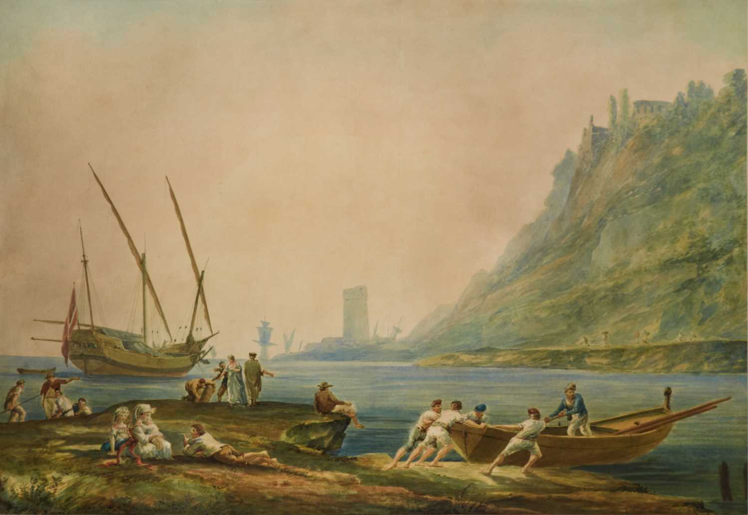 Lot 5 - NICHOLAS POCOCK (1740-1821)
