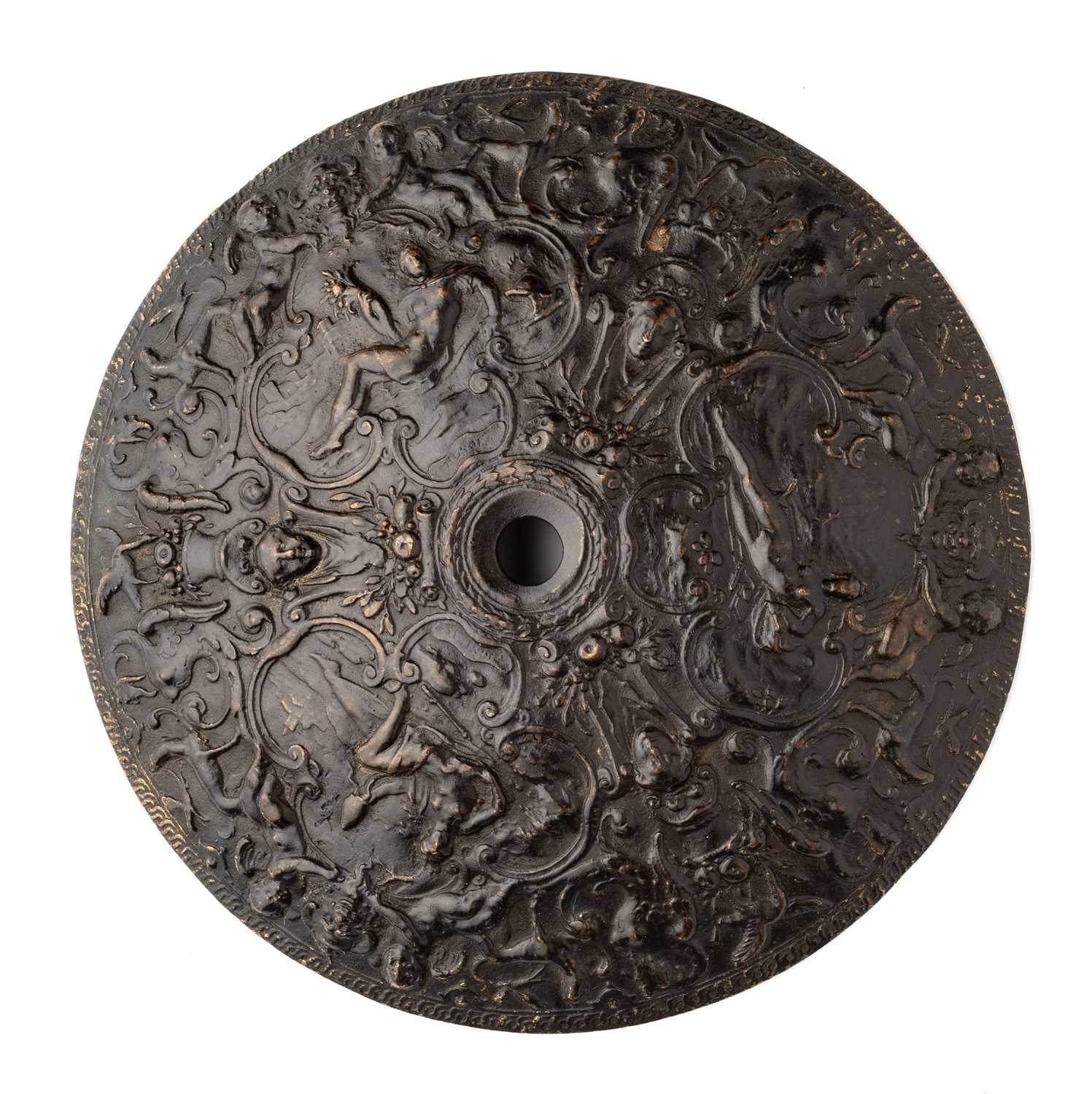 Lot 427 - â’¶ â–¡ A BRONZE DISC