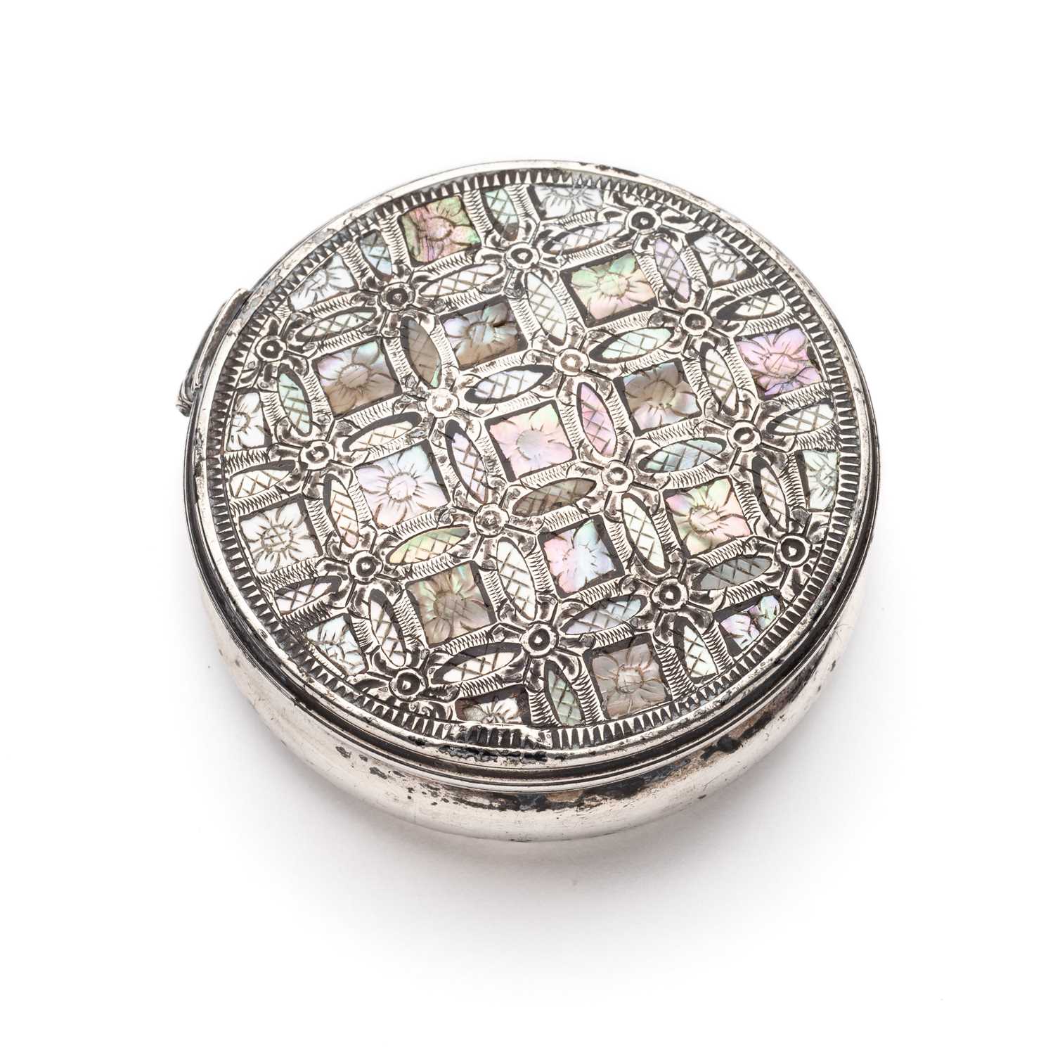 Lot 635 - ËœA SILVER, TORTOISESHELL AND