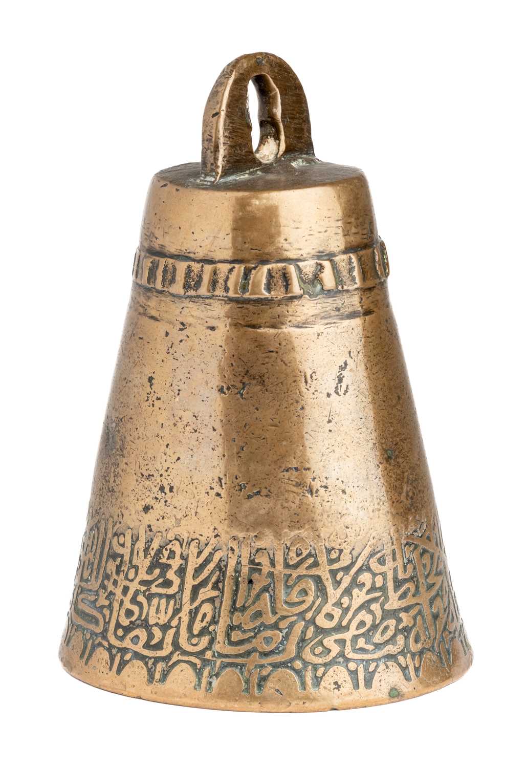 Lot 103 - A PERSIAN CAMEL BELL, 19TH CENTURY