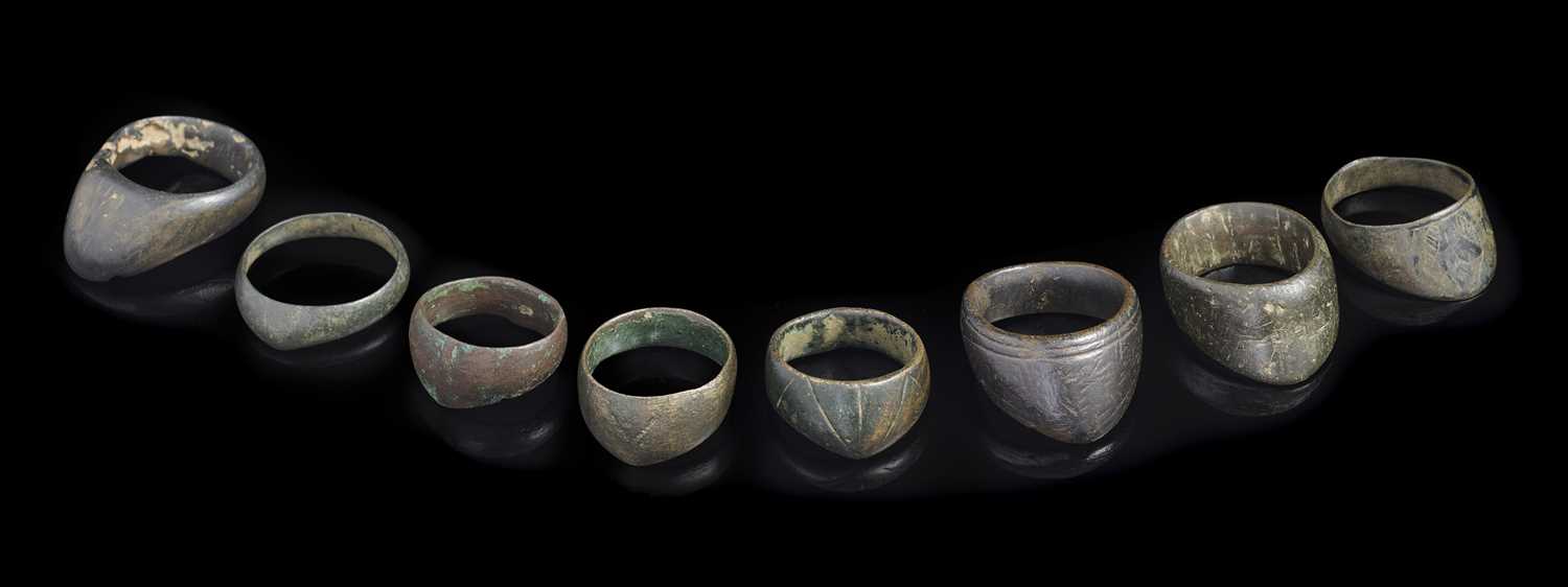 Lot 143 - AN INDO-PERSIAN SILVER COPPER ALLOY ARCHER'S