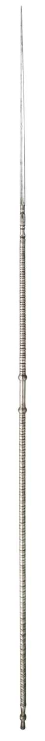 Lot 56 - A NORTH INDIAN SPEAR (BARCHHA) FORMED