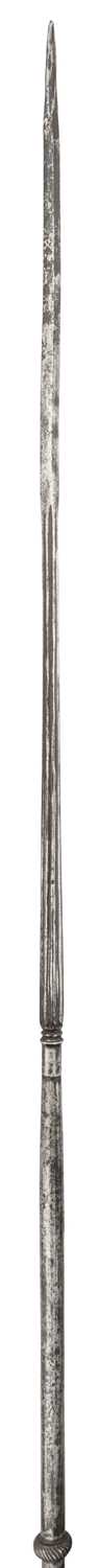 Lot 166 - AN INDIAN SPEAR (BARCHHA), LATE 18TH CENTURY