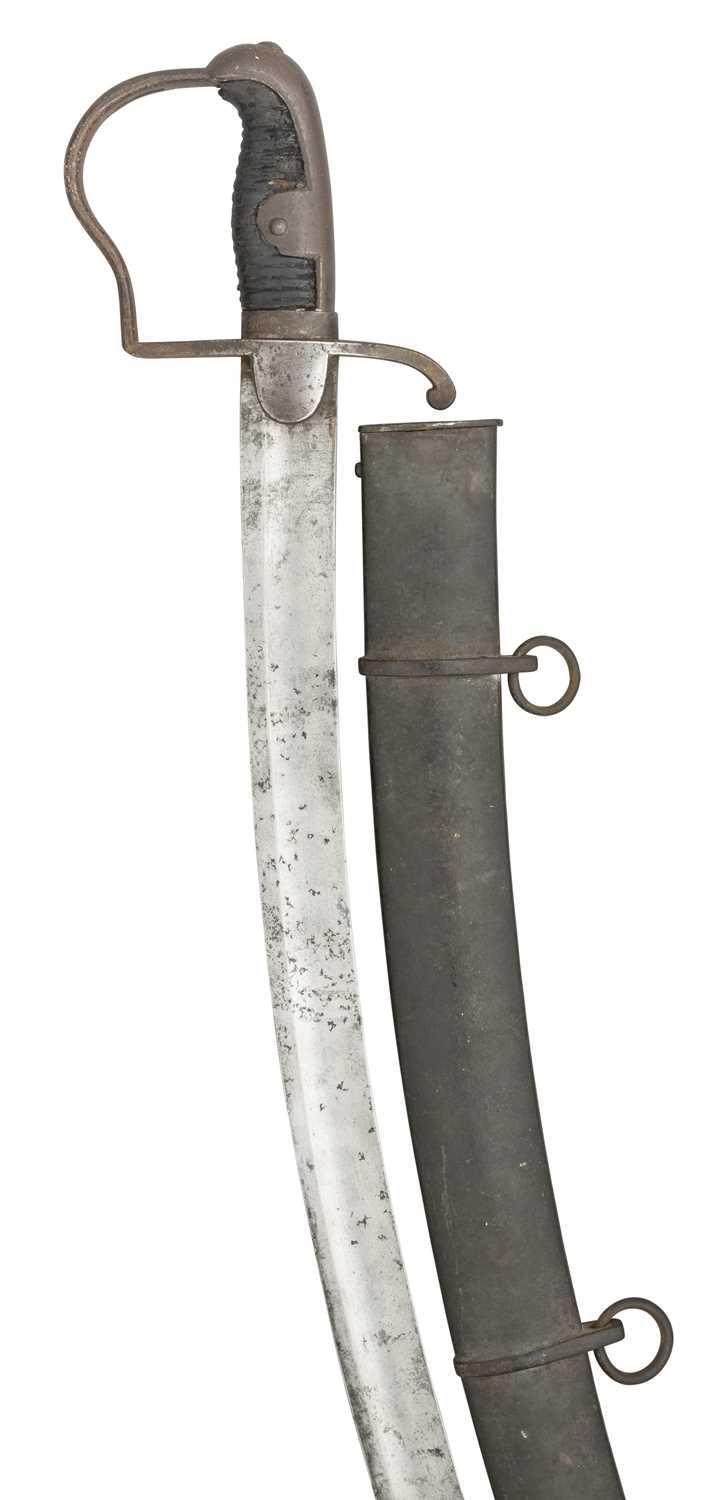 Lot 296 - A 1796 PATTERN LIGHT CAVALRY SWORD