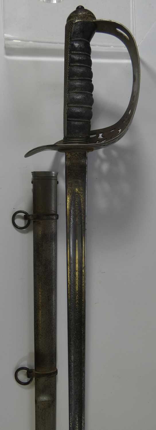 Lot 327 - A VICTORIAN 1895 PATTERN INFANTRY SWORD
