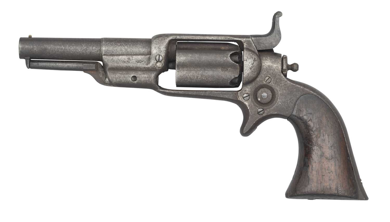 Lot 453 - A .31 CALIBRE COLT MODEL 1855 ROOTS MODEL 5
