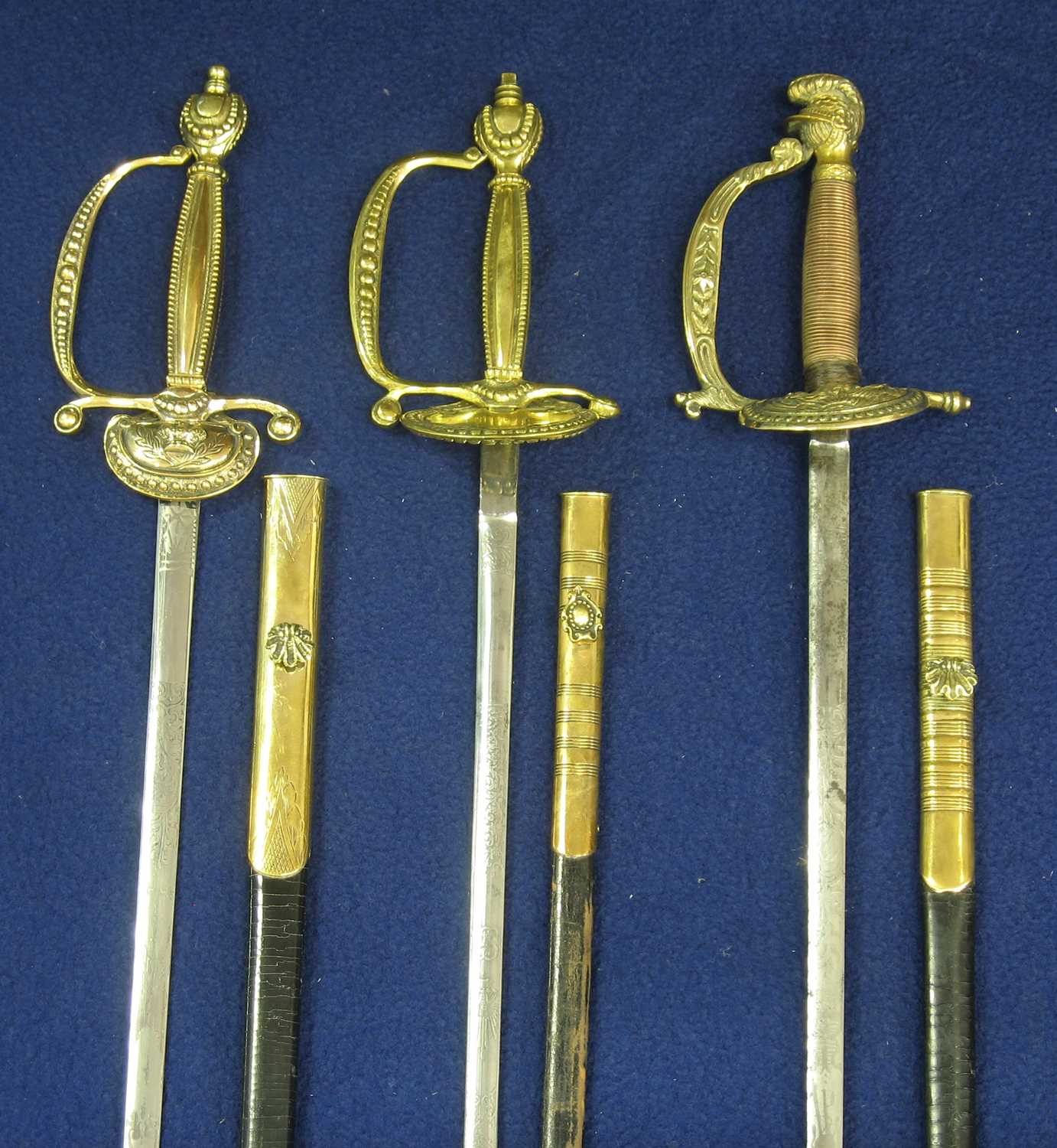 Lot 217 - THREE COURT SWORDS