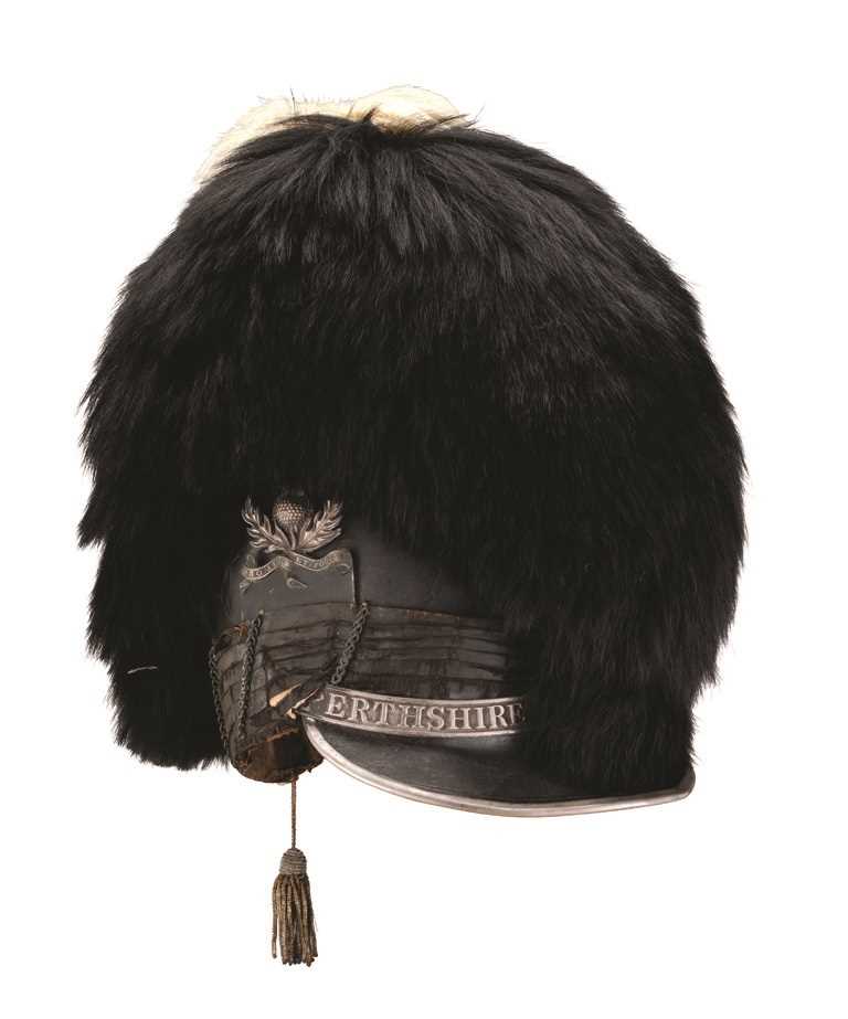 Lot 255 - AN OFFICER'S 'TARLETON' HELMET