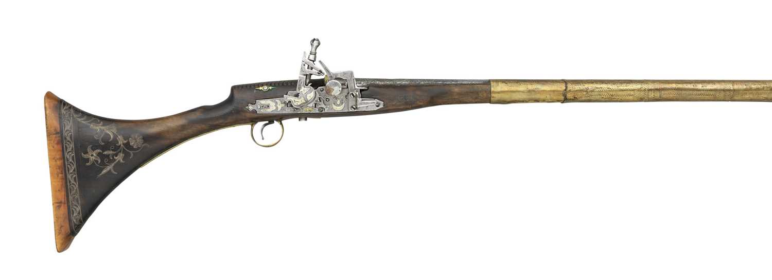 Lot 46 - â€¡ËœA 25 BORE NORTH AFRICAN SNAPHAUNCE