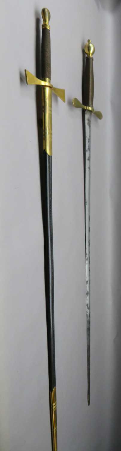 Lot 246 - A MASONIC DRESS SWORD RETAILED BY KENNING