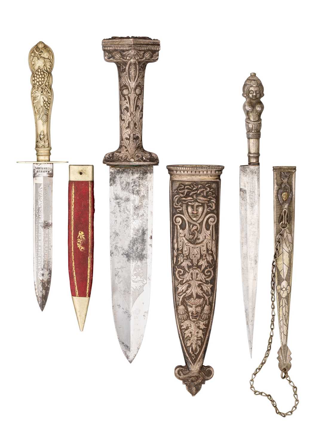 Lot 247 - A CULT DAGGER
