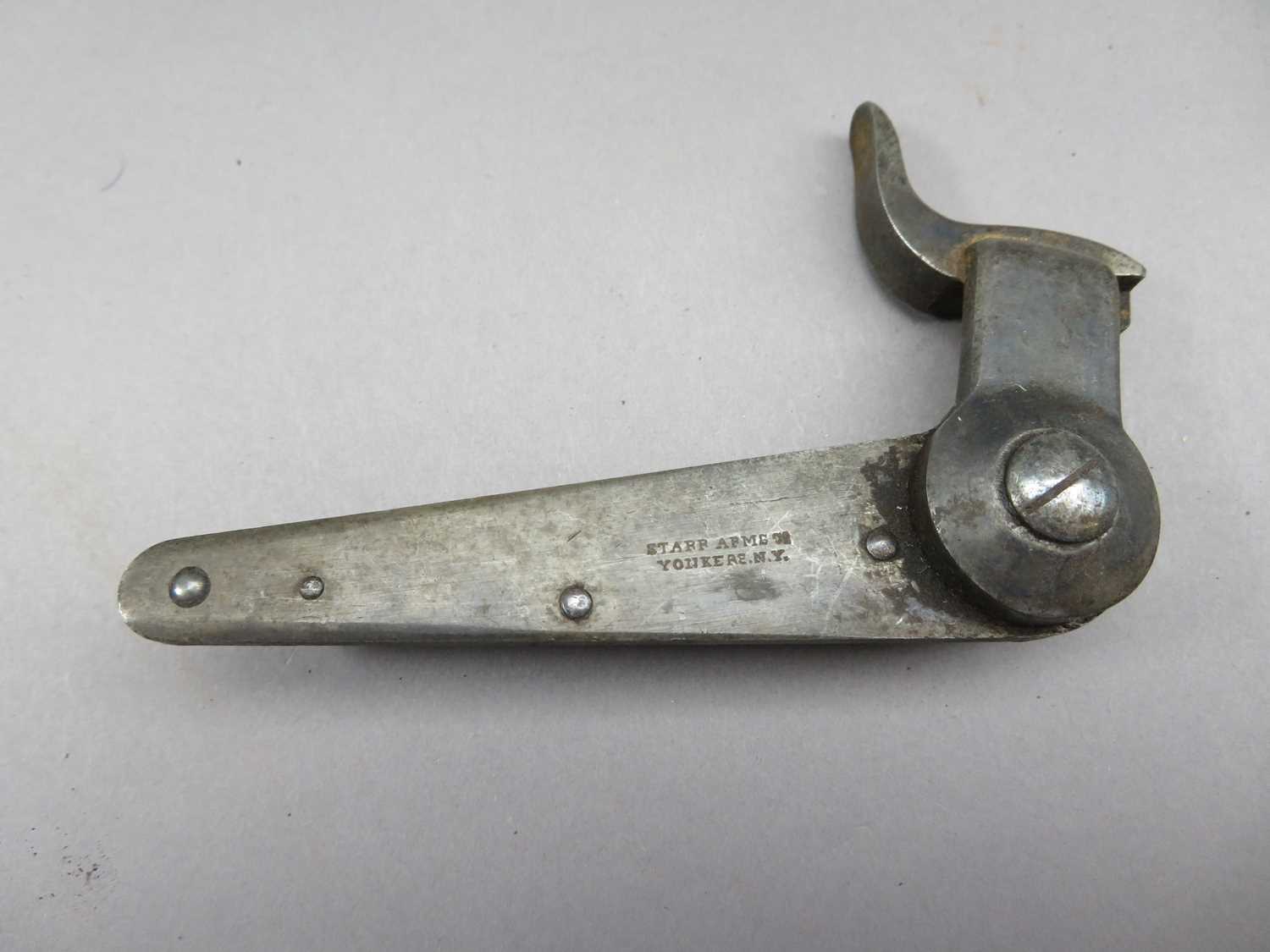 Lot 331 - TWO BACK-ACTION LOCKS FOR THE STARR ARMS CO.