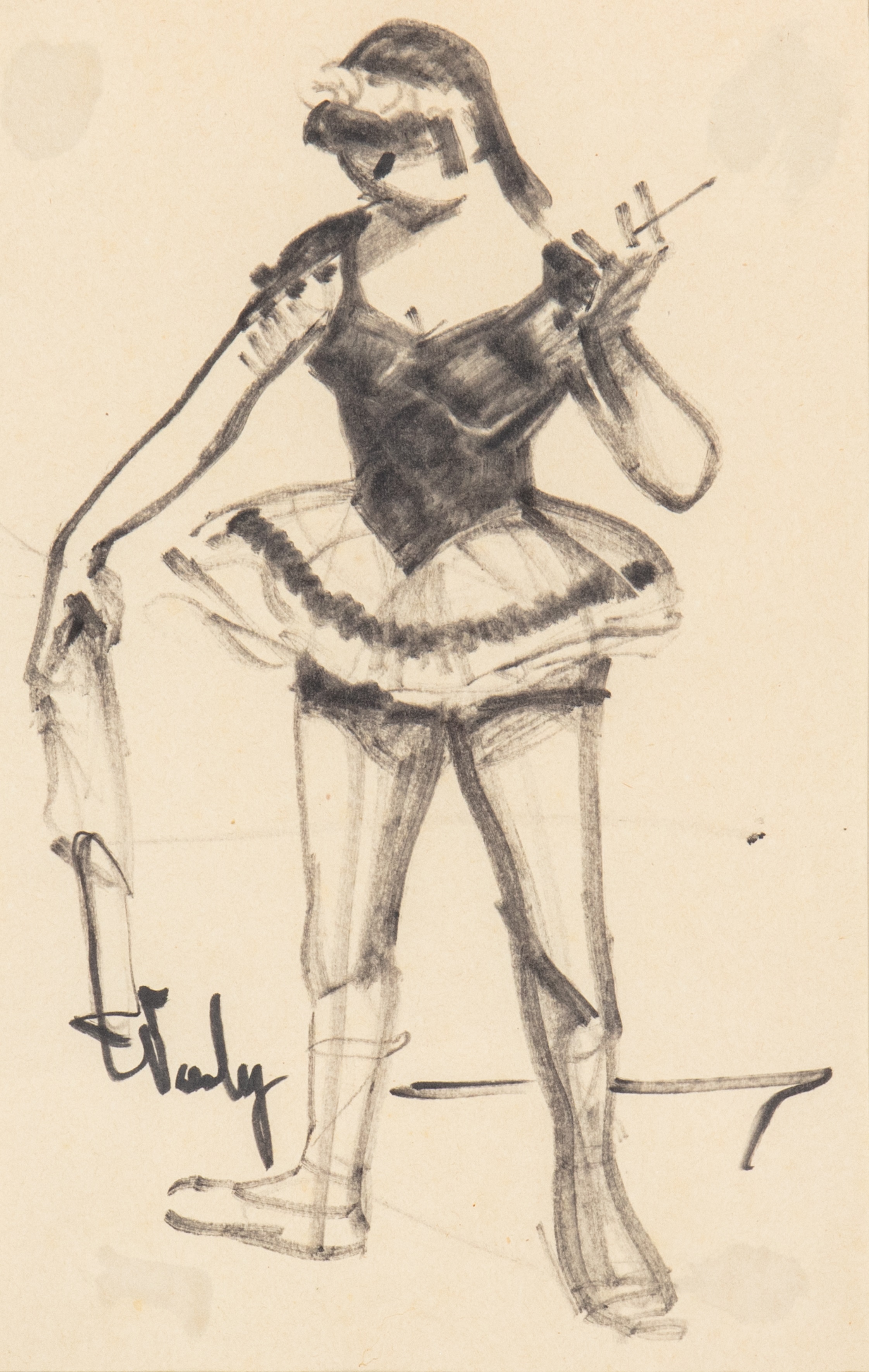 Lot 34 - ADHAM WANLY (EGYPTIAN 1908-1959)