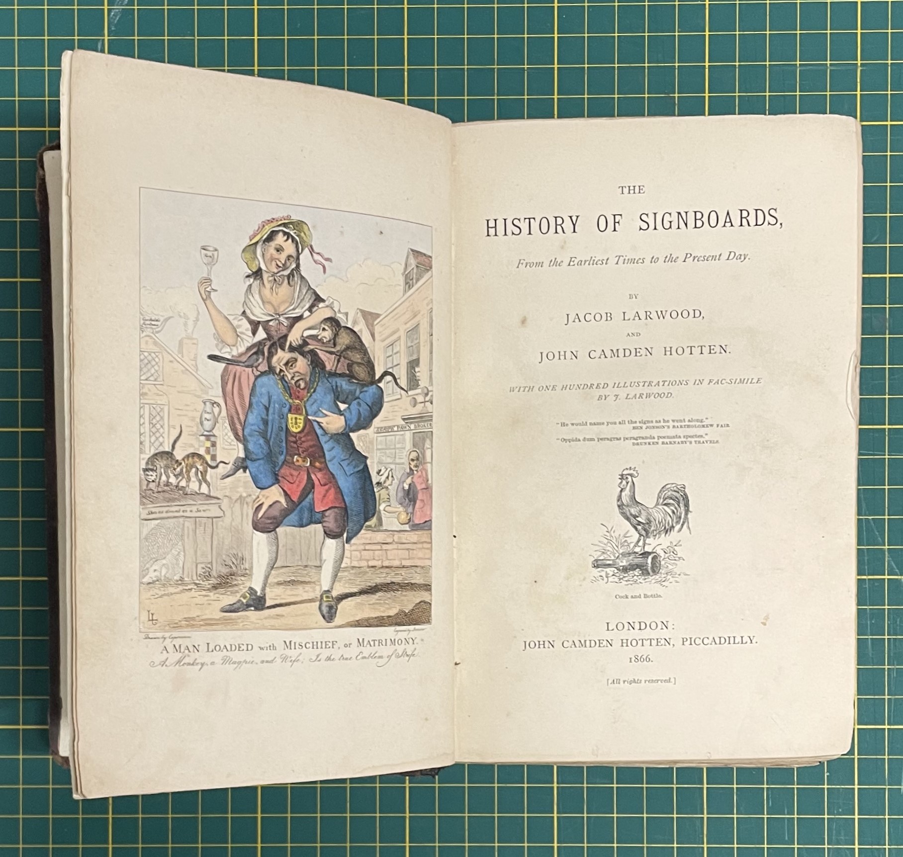 Lot 452 - LARWOOD, JACOB, AND JOHN CAMDEN HOTTEN