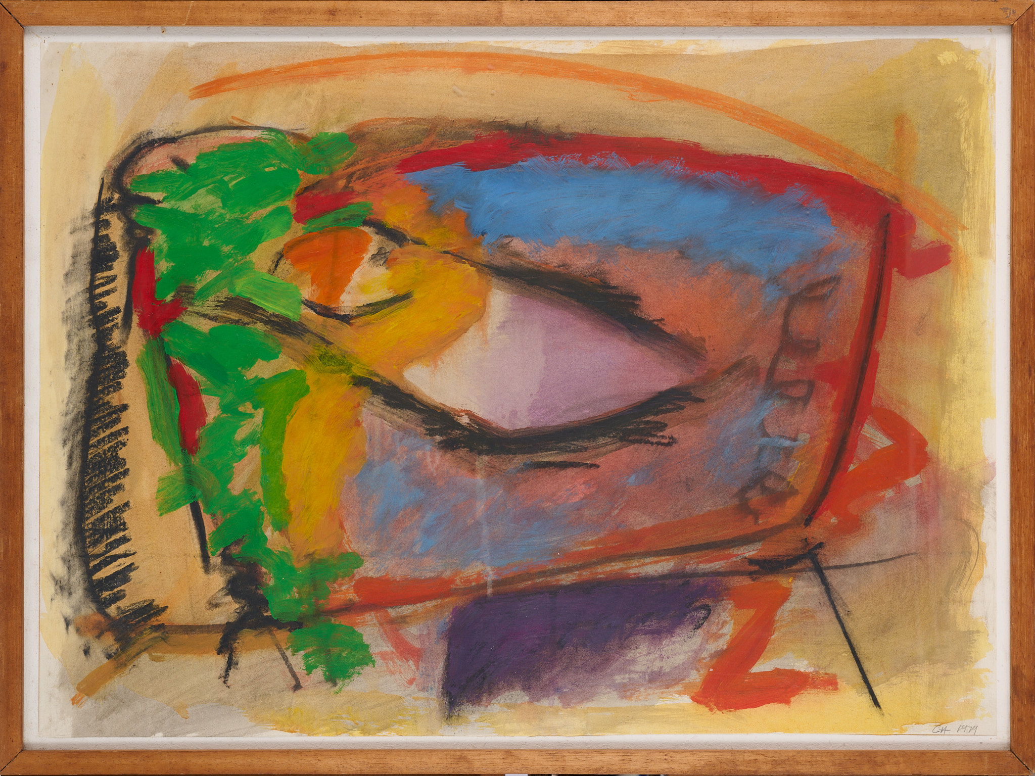 Lot 93 - CLYDE HOPKINS (BRITISH 1946-2018)
