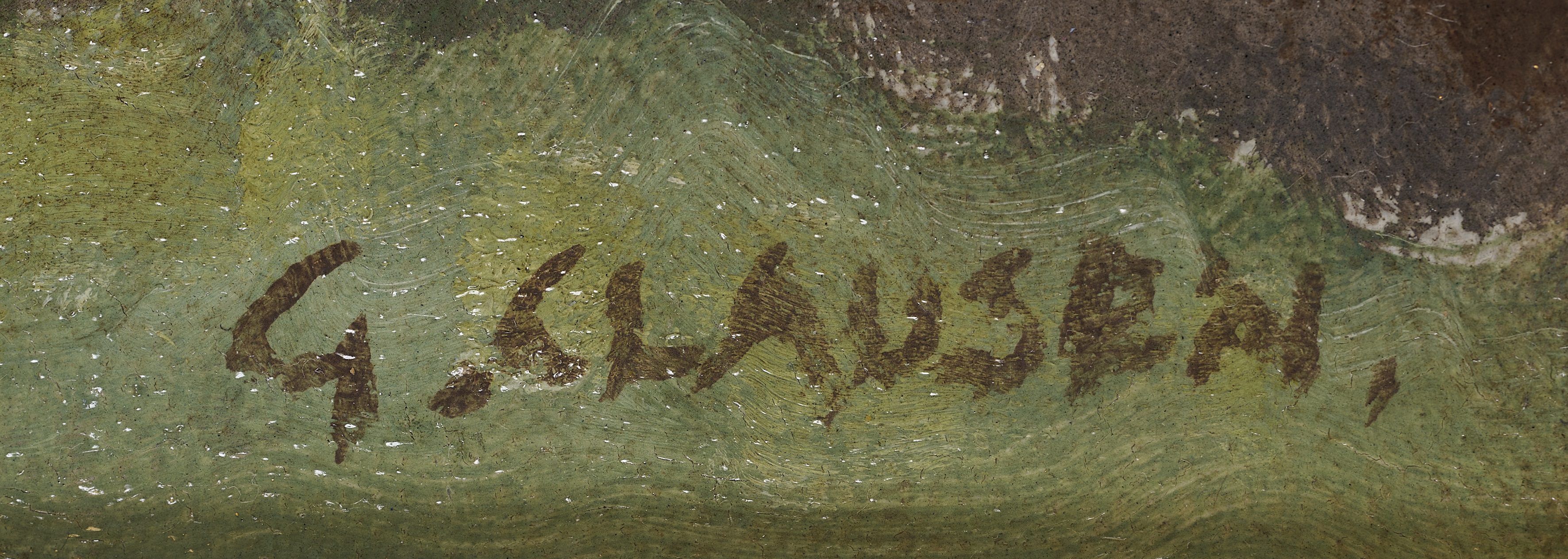 Lot 31 - SIR GEORGE CLAUSEN RA (BRITISH 1852-1944)