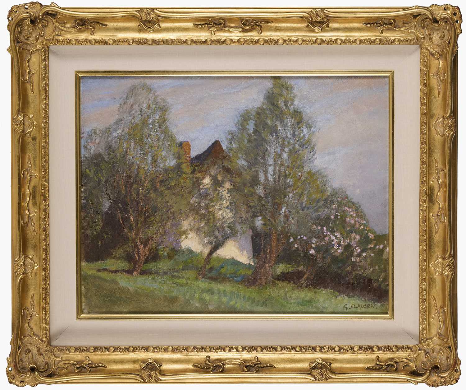 Lot 31 - SIR GEORGE CLAUSEN RA (BRITISH 1852-1944)