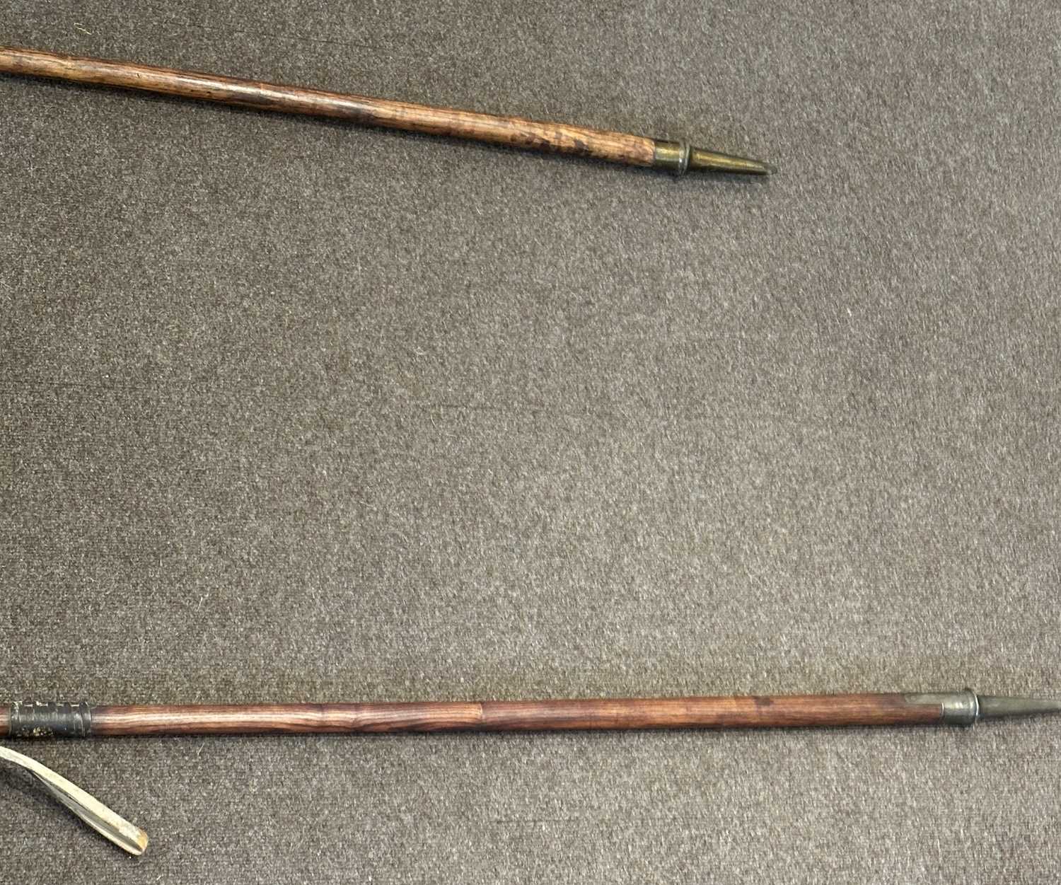 Lot 586 - TWO MILITARY LANCES, CIRCA 1840