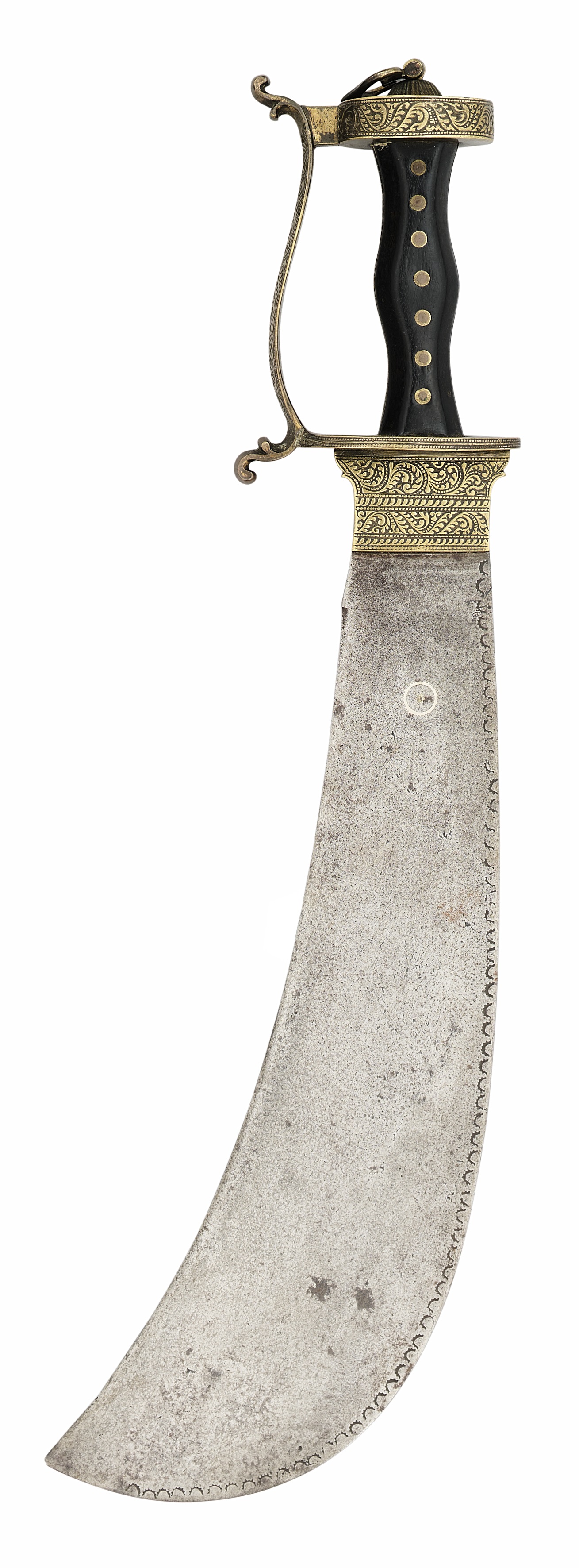 Lot 61 - A SOUTH INDIAN MOPLAH KNIFE, 18TH/19TH