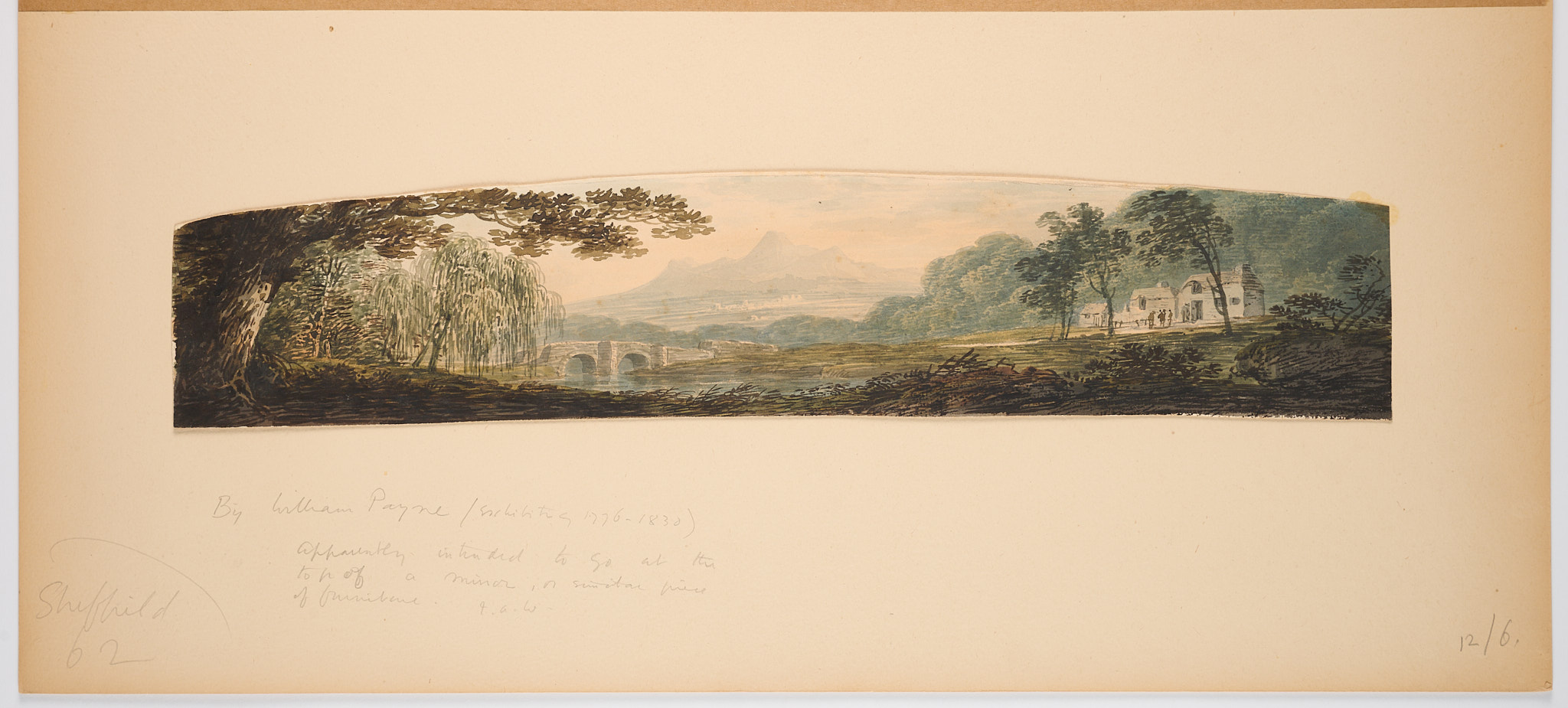 Lot 18 - WILLIAM PAYNE (BRITISH 1755-1830)