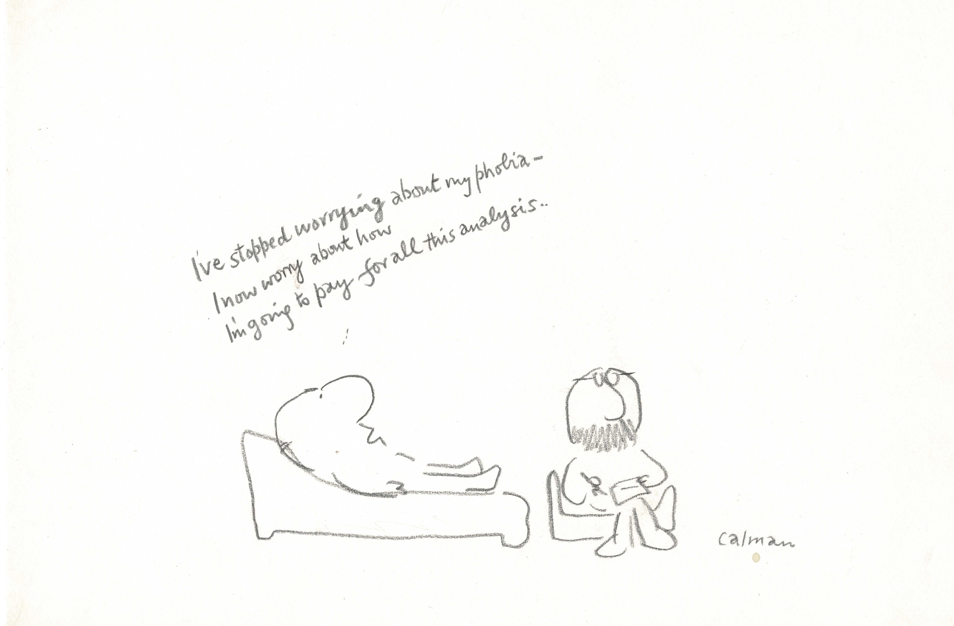 Lot 84 - MEL CALMAN (BRITISH 1931-1994)