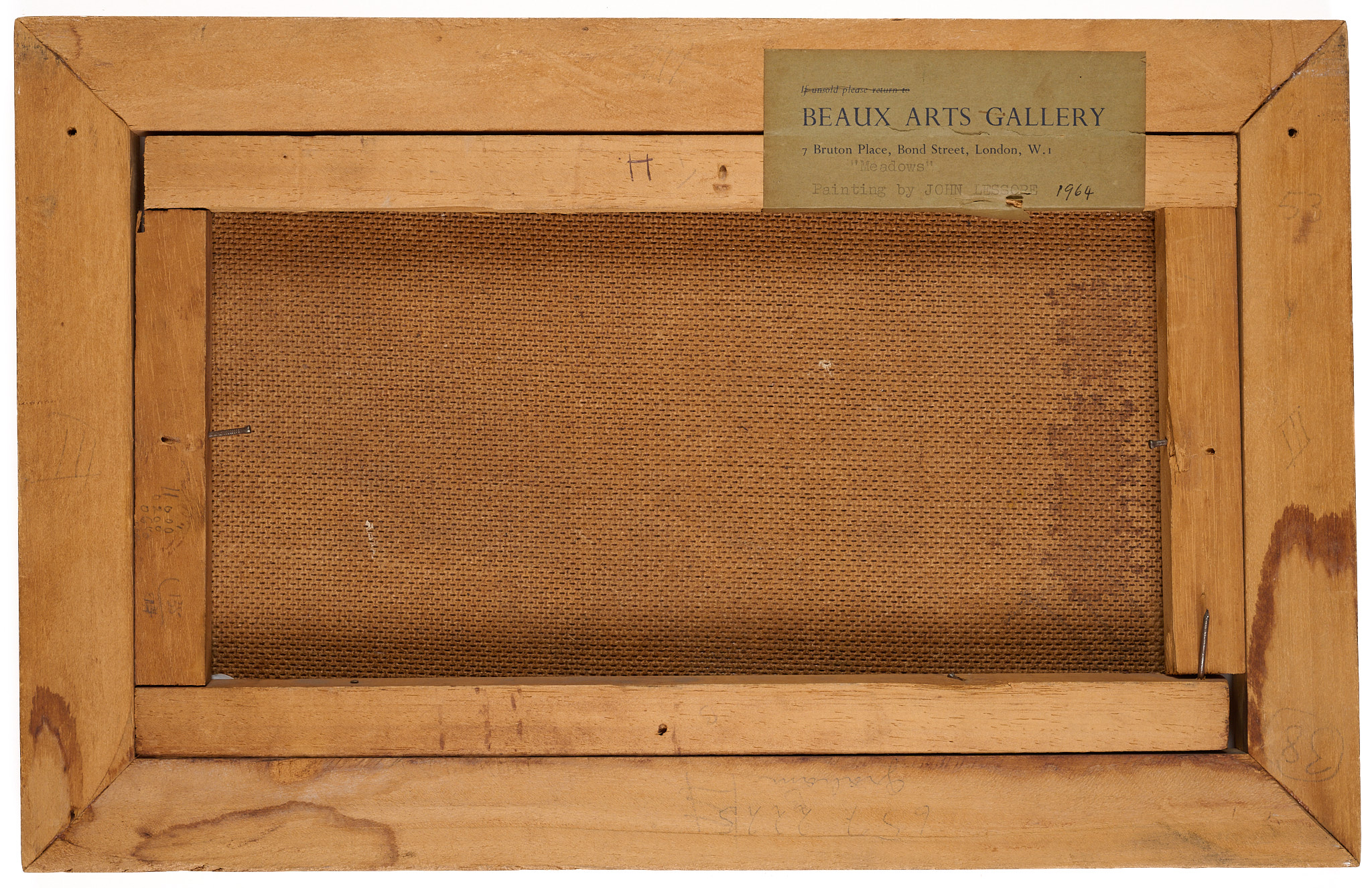 Lot 43 - JOHN LESSORE (BRITISH B.1939)