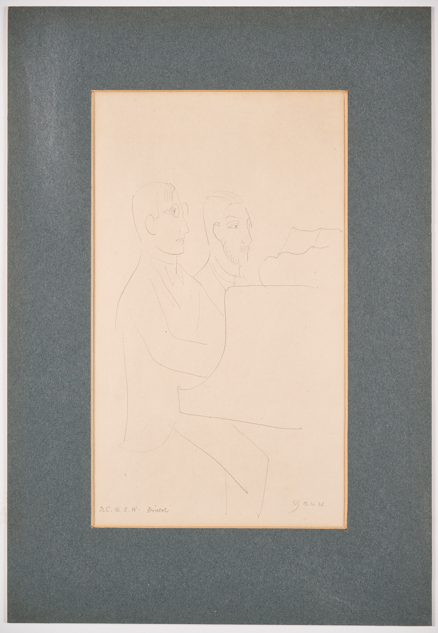 Lot 57 - ERIC GILL (BRITISH 1882-1940)