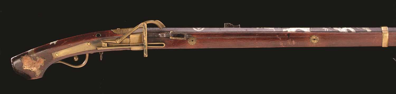 Lot 38 - **A JAPANESE SNAP-MATCHLOCK MUSKET