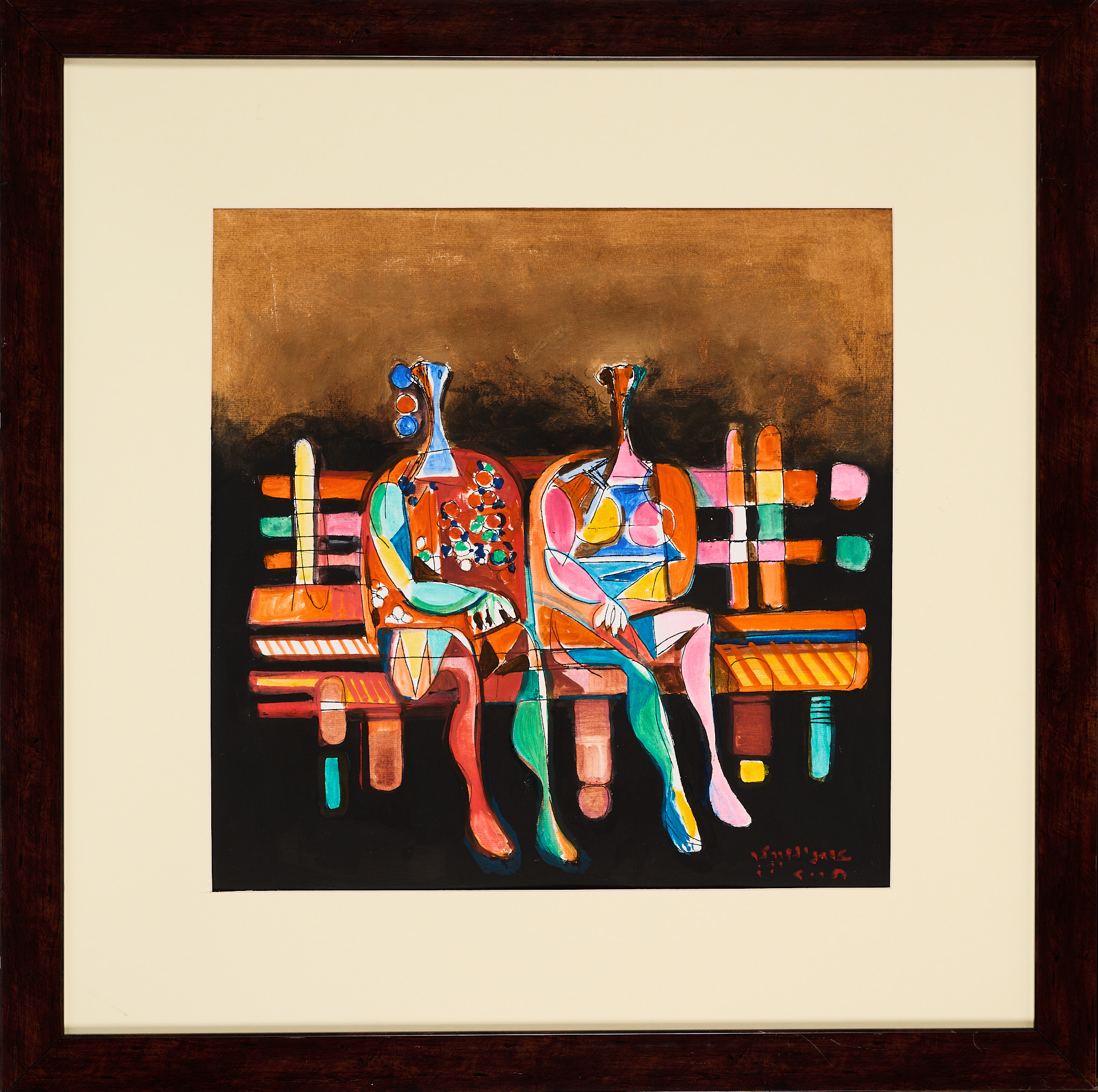 Lot 74 - AMER AL OBAIDI (IRAQI B.1943)