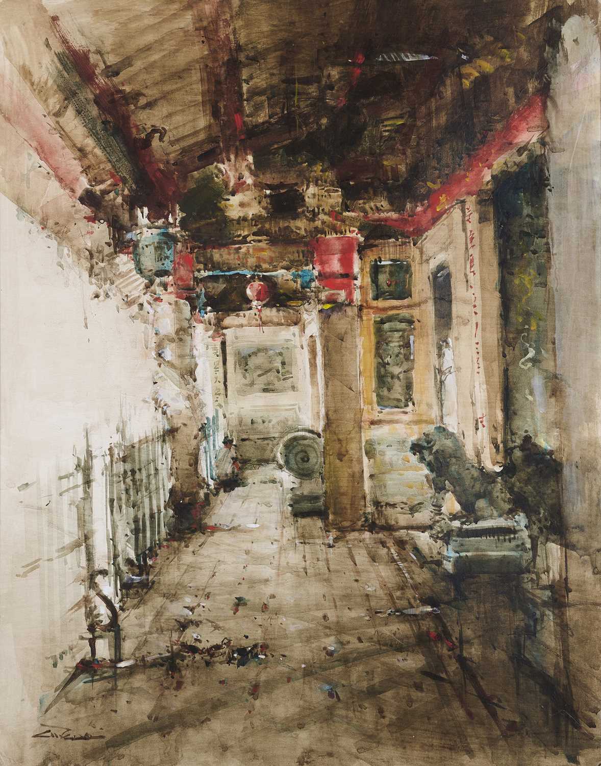 Lot 110 - ANG AH TEE (SINGAPOREAN, B.1942), 'RED