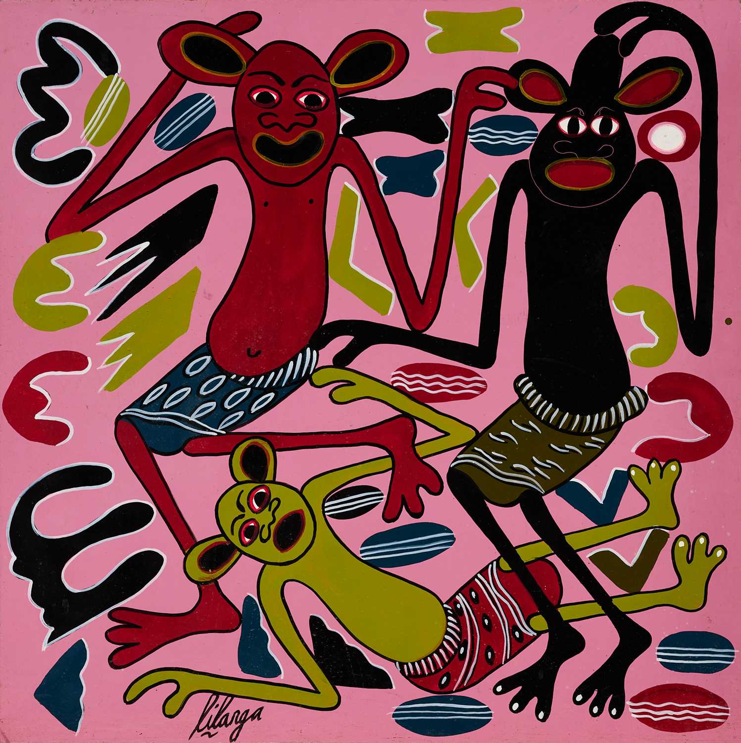 Lot 4 - GEORGE LILANGA (TANZANIAN 1934-2005)