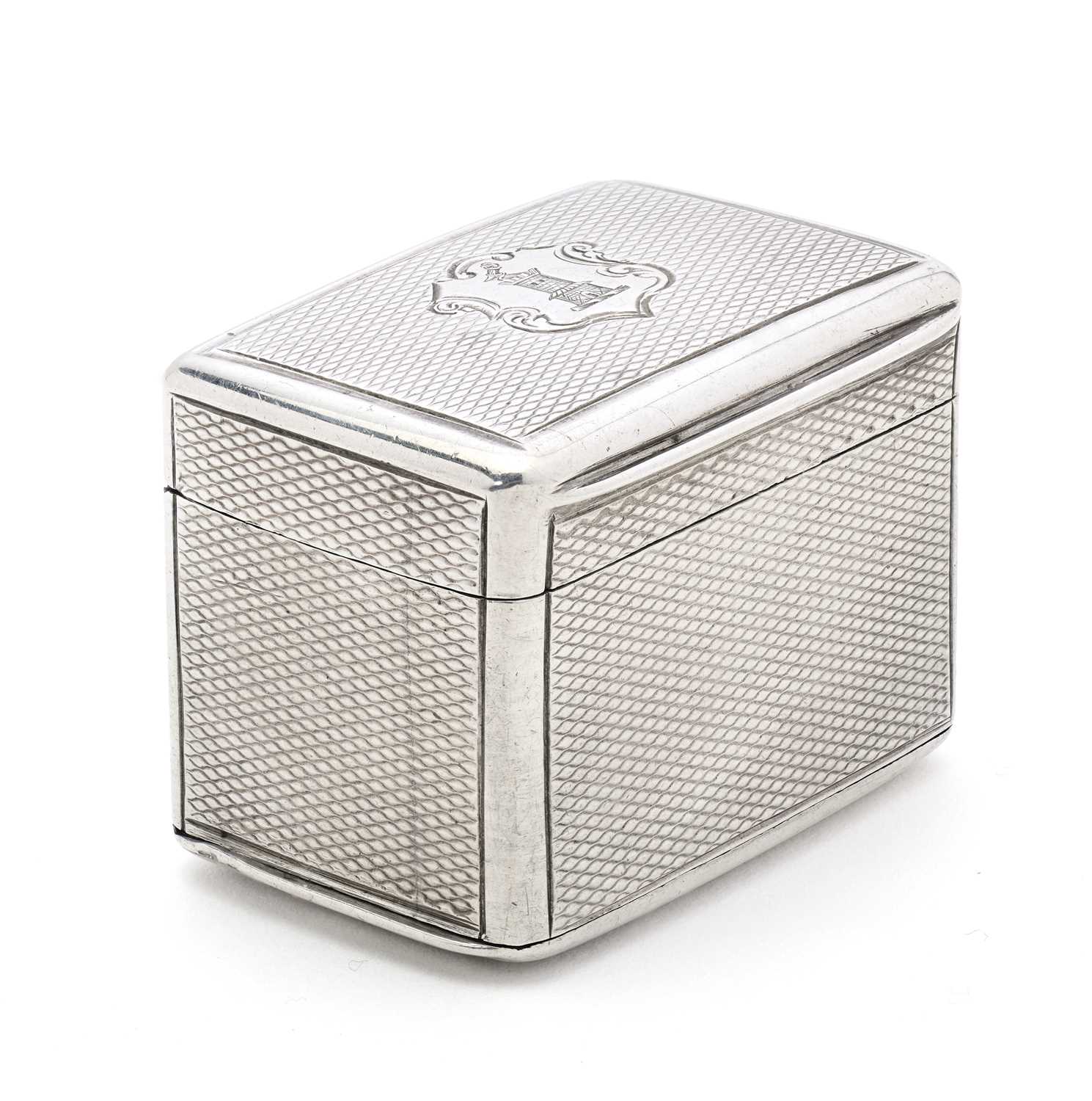 Lot 240 - A VICTORIAN SILVER NUTMEG GRATER BOX, ASTON