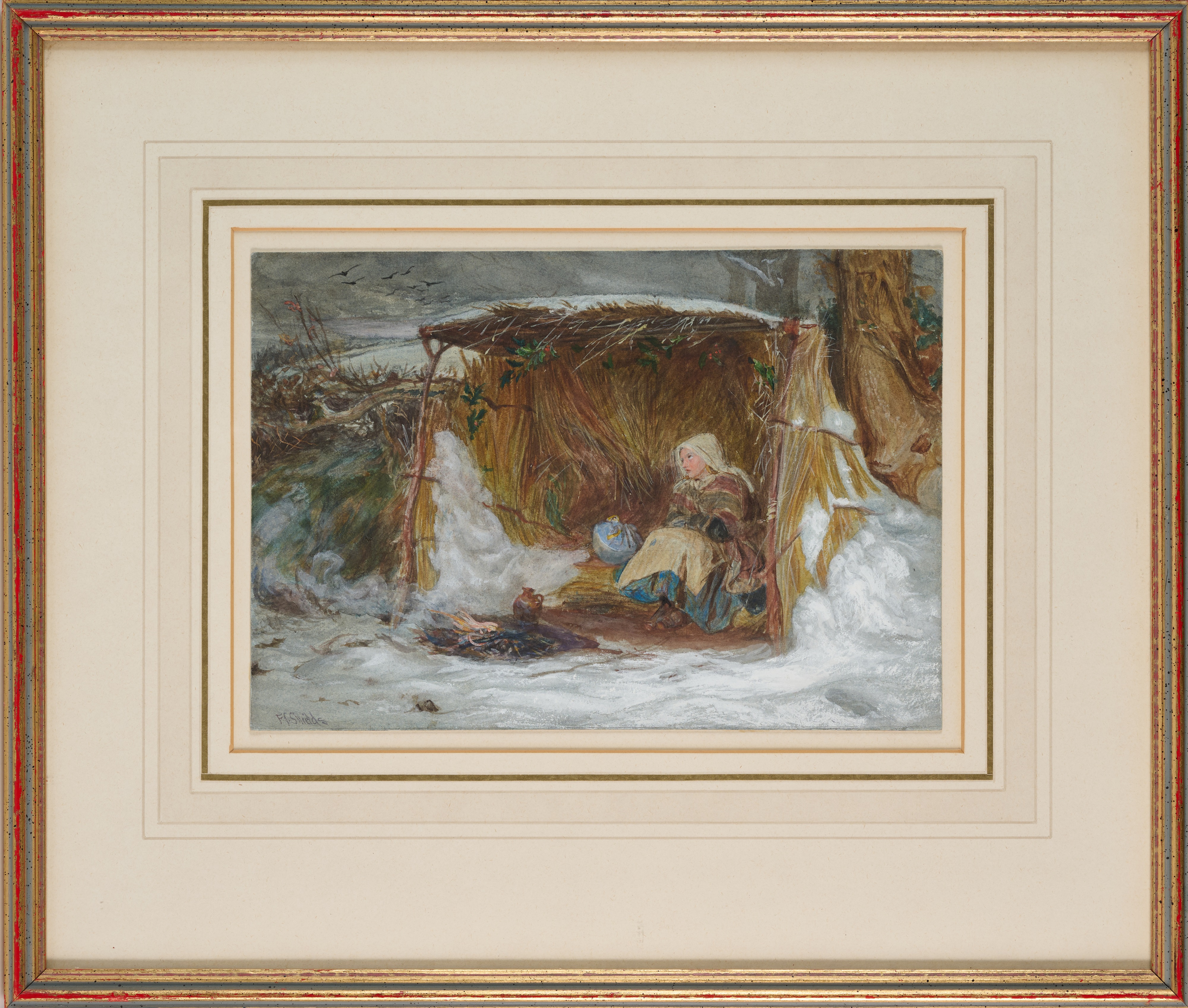 Lot 478 - FREDERICK JAMES SHIELDS (BRITISH 1833-1911)