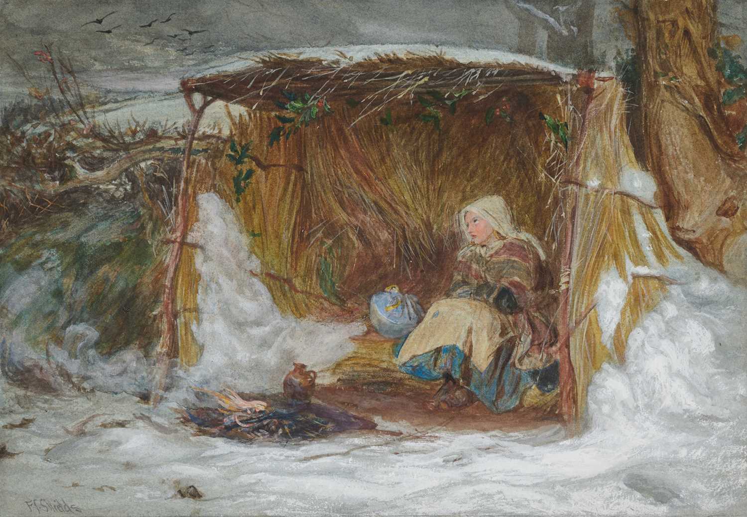 Lot 478 - FREDERICK JAMES SHIELDS (BRITISH 1833-1911)