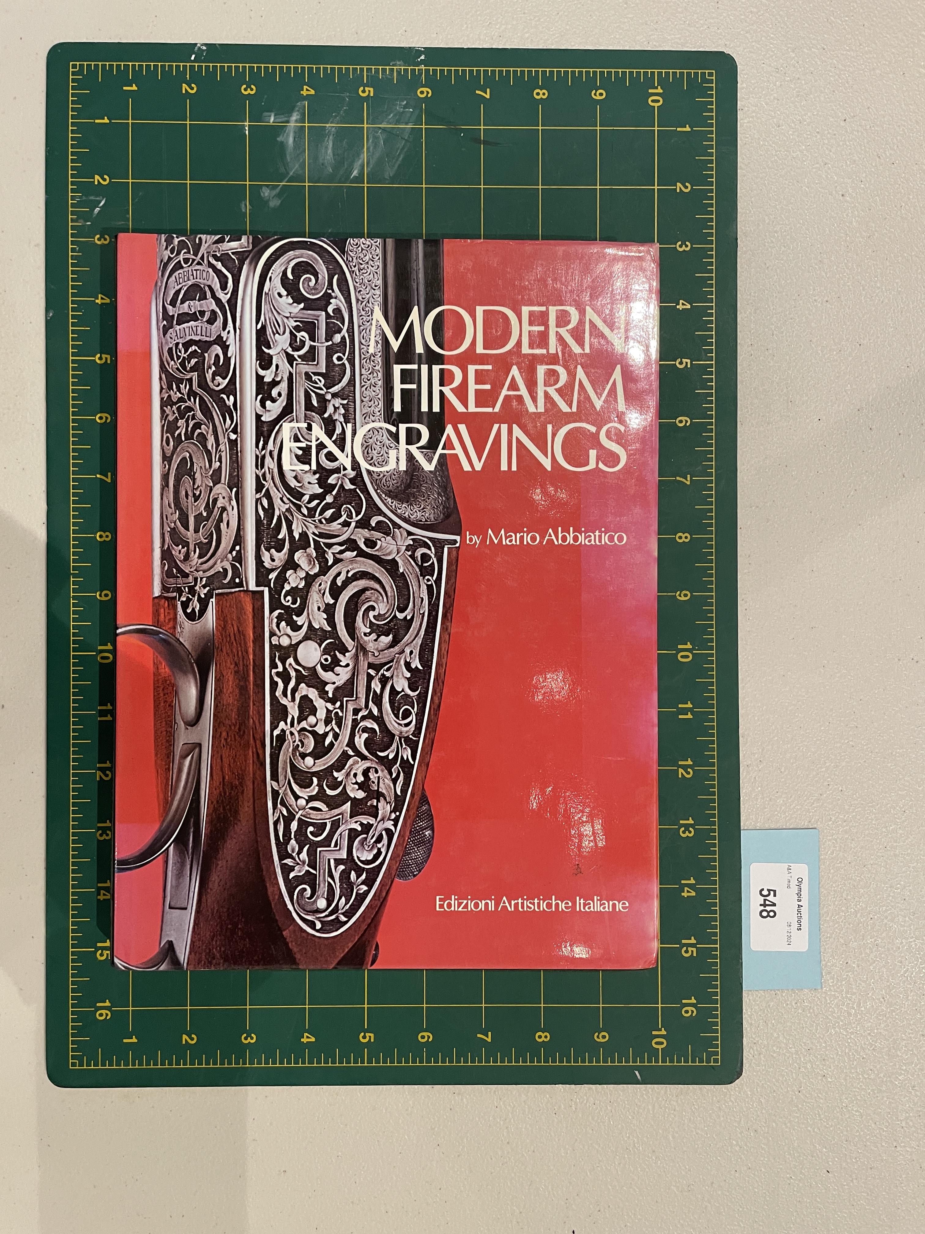 Lot 548 - ABBIATICO, MARIO: MODERN FIREARM ENGRAVINGS