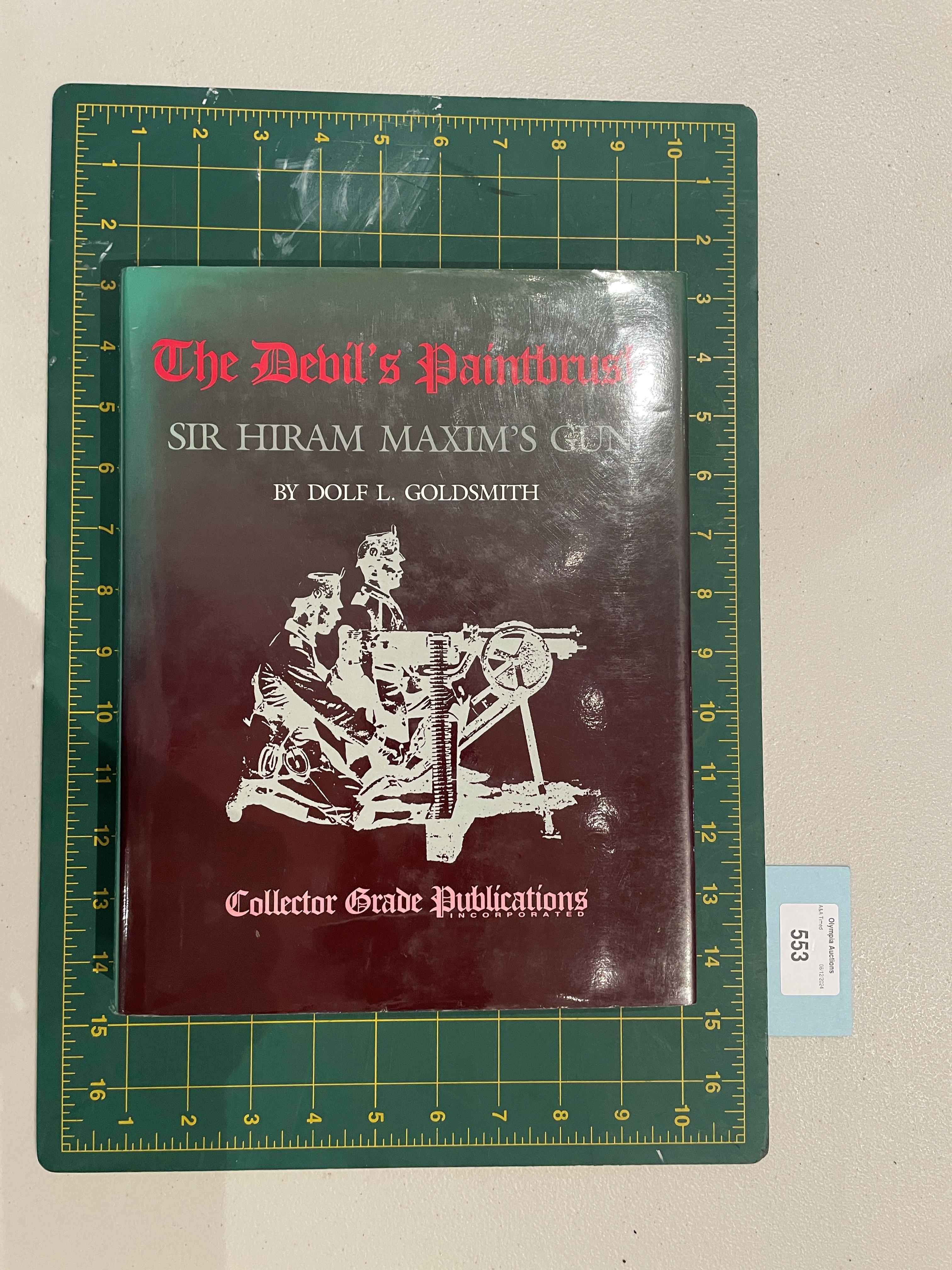 Lot 553 - GOLDSMITH, DOLF L.: THE DEVIL'S PAINTBRUSH: