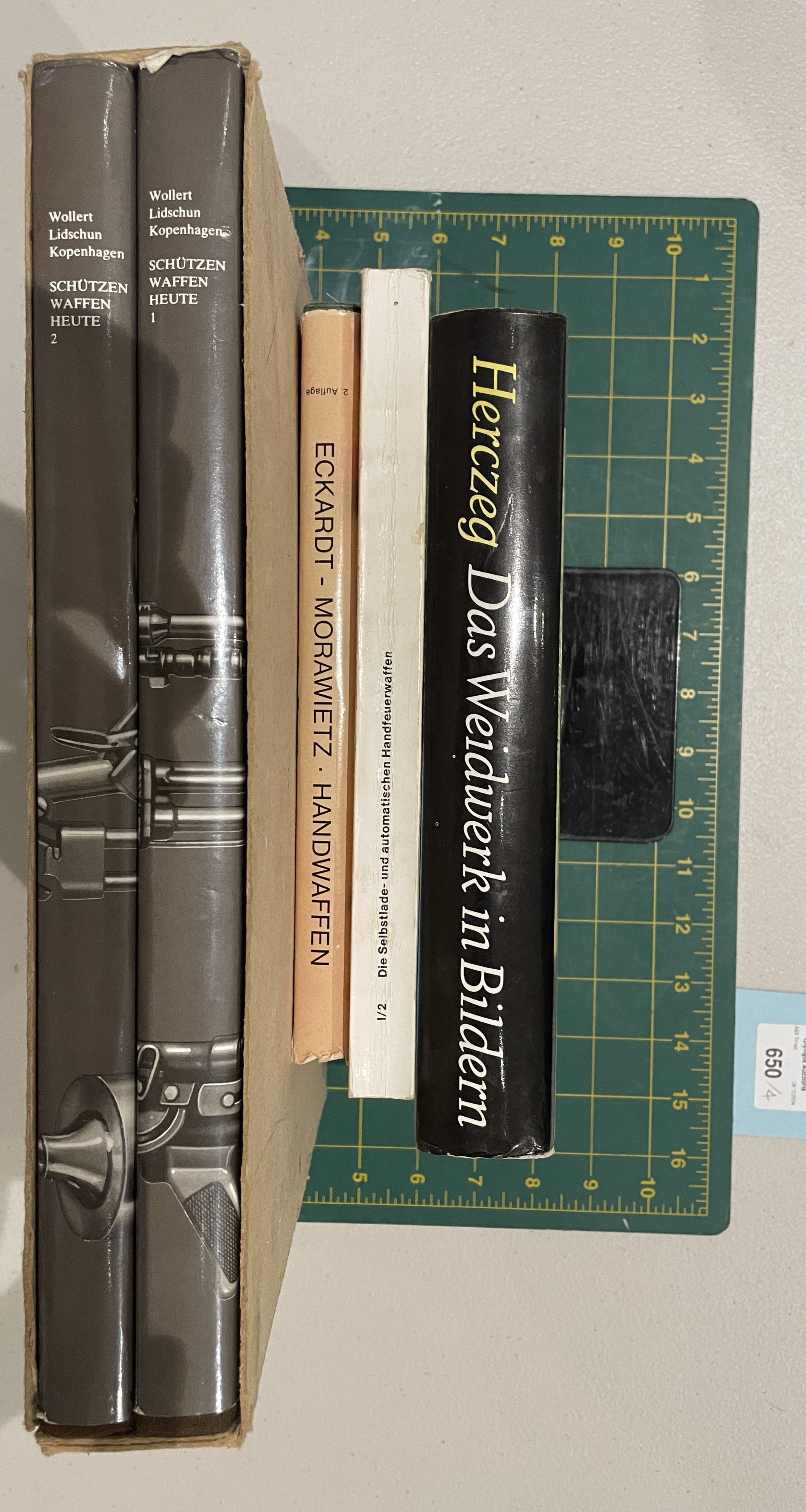 Lot 650 - GERMAN FIREARMS: 4 VOLUMES