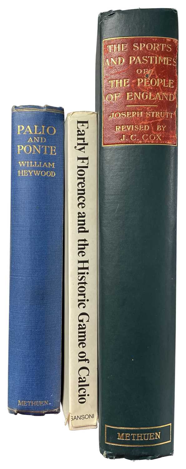 Lot 780 - STRUTT, JOSEPH: THE SPORTS AND PASTIMES OF