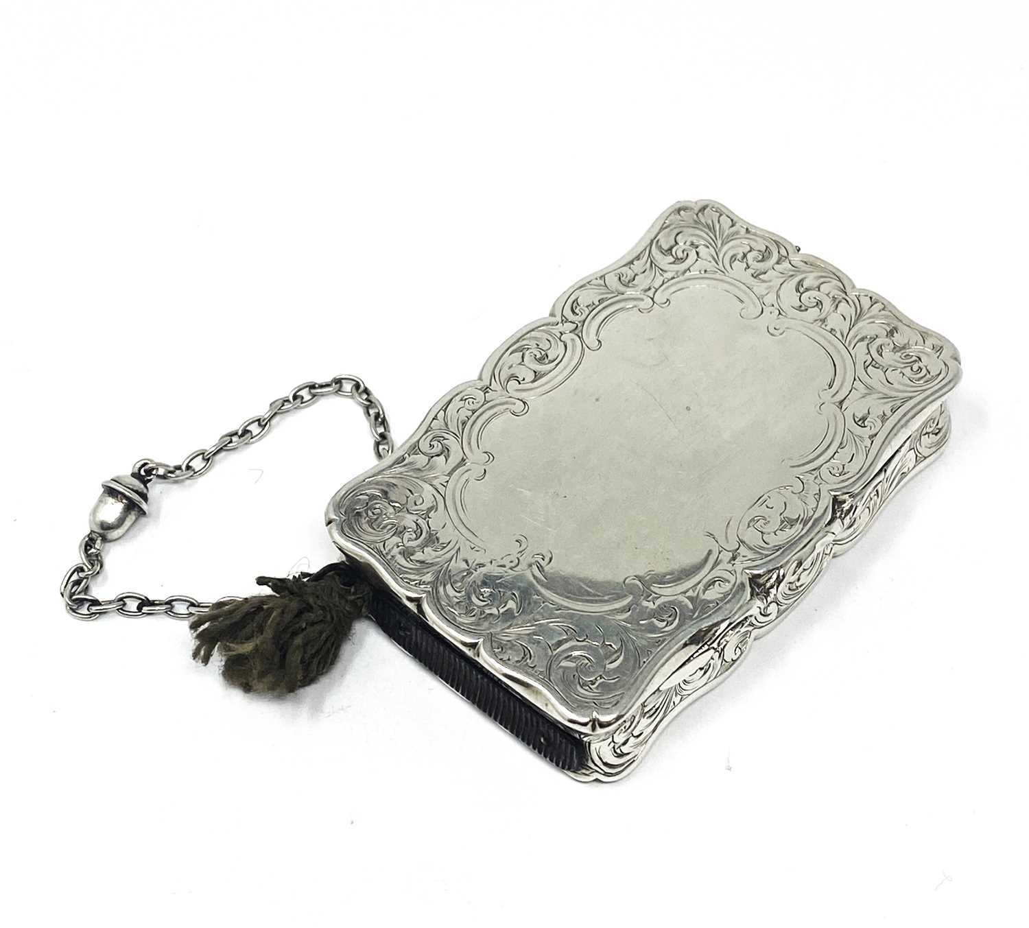 Lot 18 - A VICTORIAN SILVER COMBINED SLOW MATCH AND