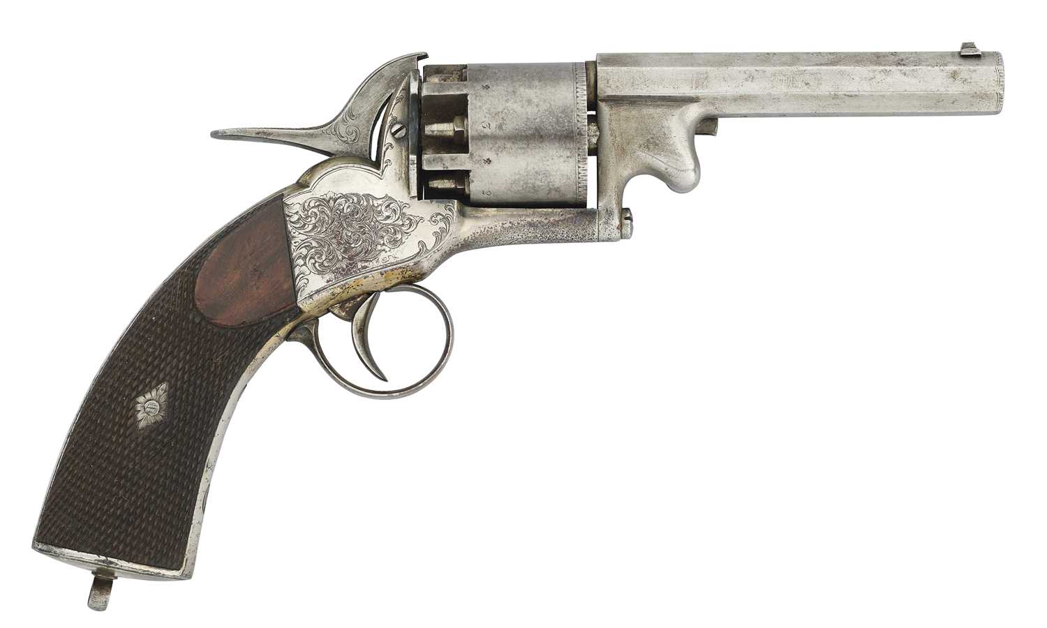 Lot 436 - A RARE 120 BORE PERCUSSION WEBLEY PATENT
