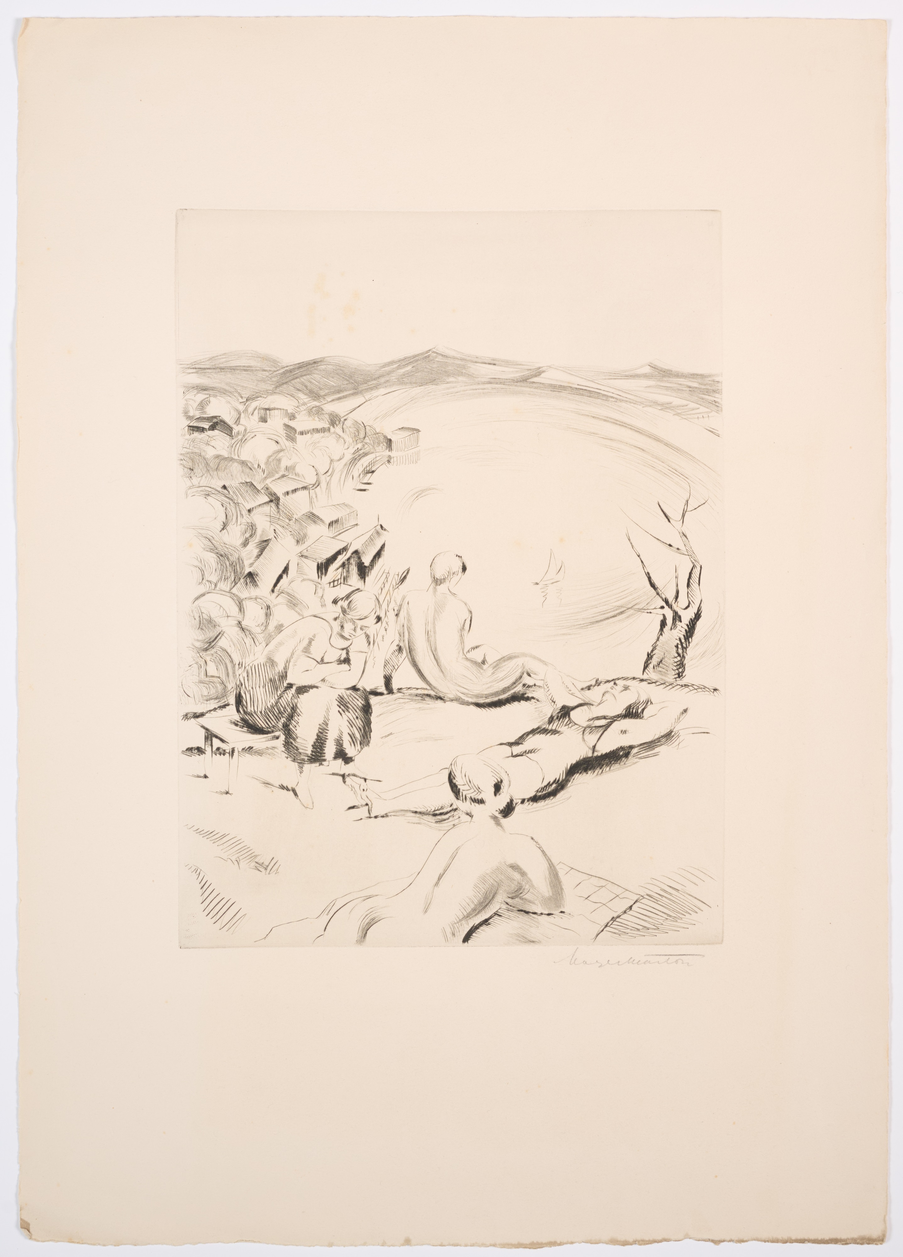 Lot 6 - GEORGE MAYER-MARTON (HUNGARIAN 1897-1960)