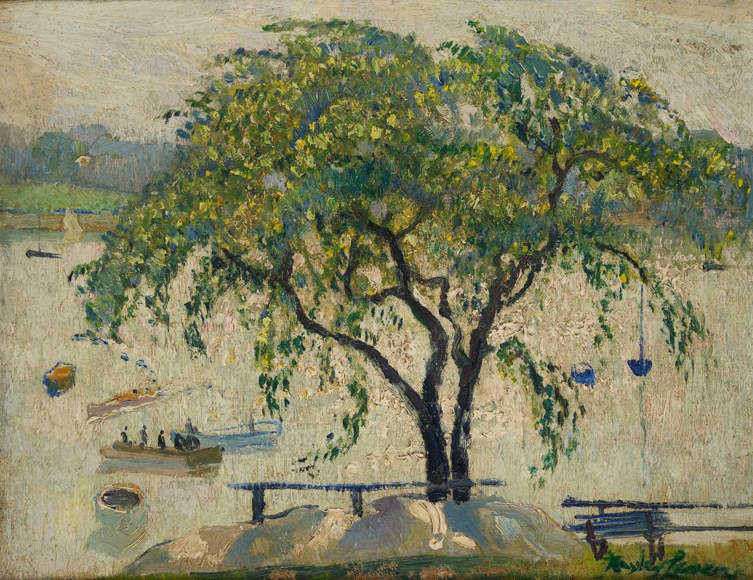 Lot 498 - RICHARD HAYLEY LEVER (AMERICAN 1876-1958)